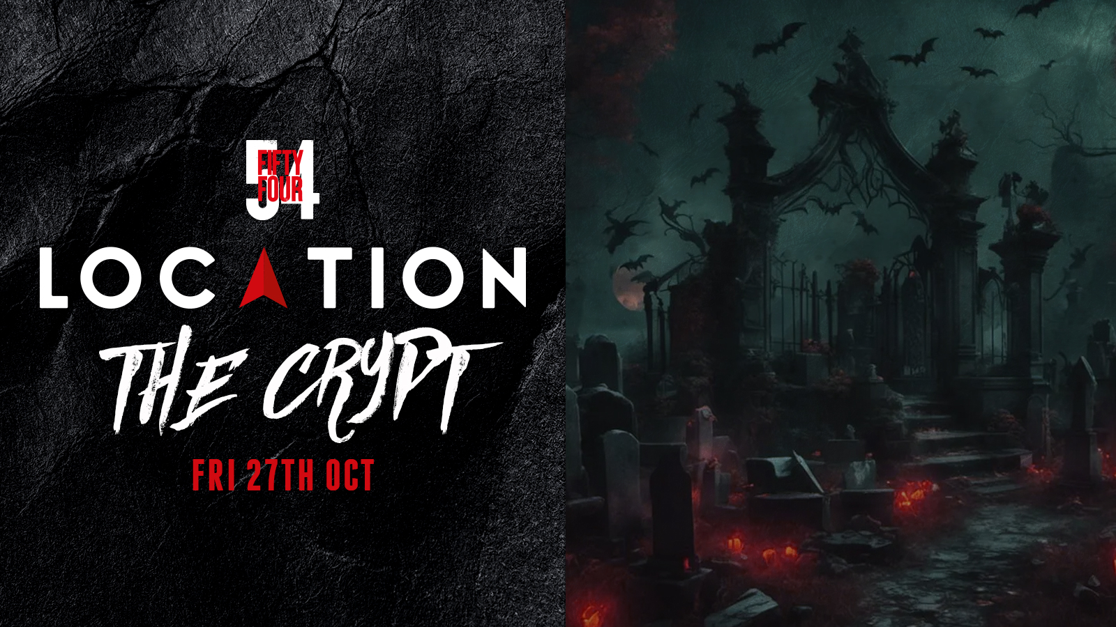 LOCATION Fridays : The Crypt at 54 Liverpool, Liverpool on 27th Oct ...