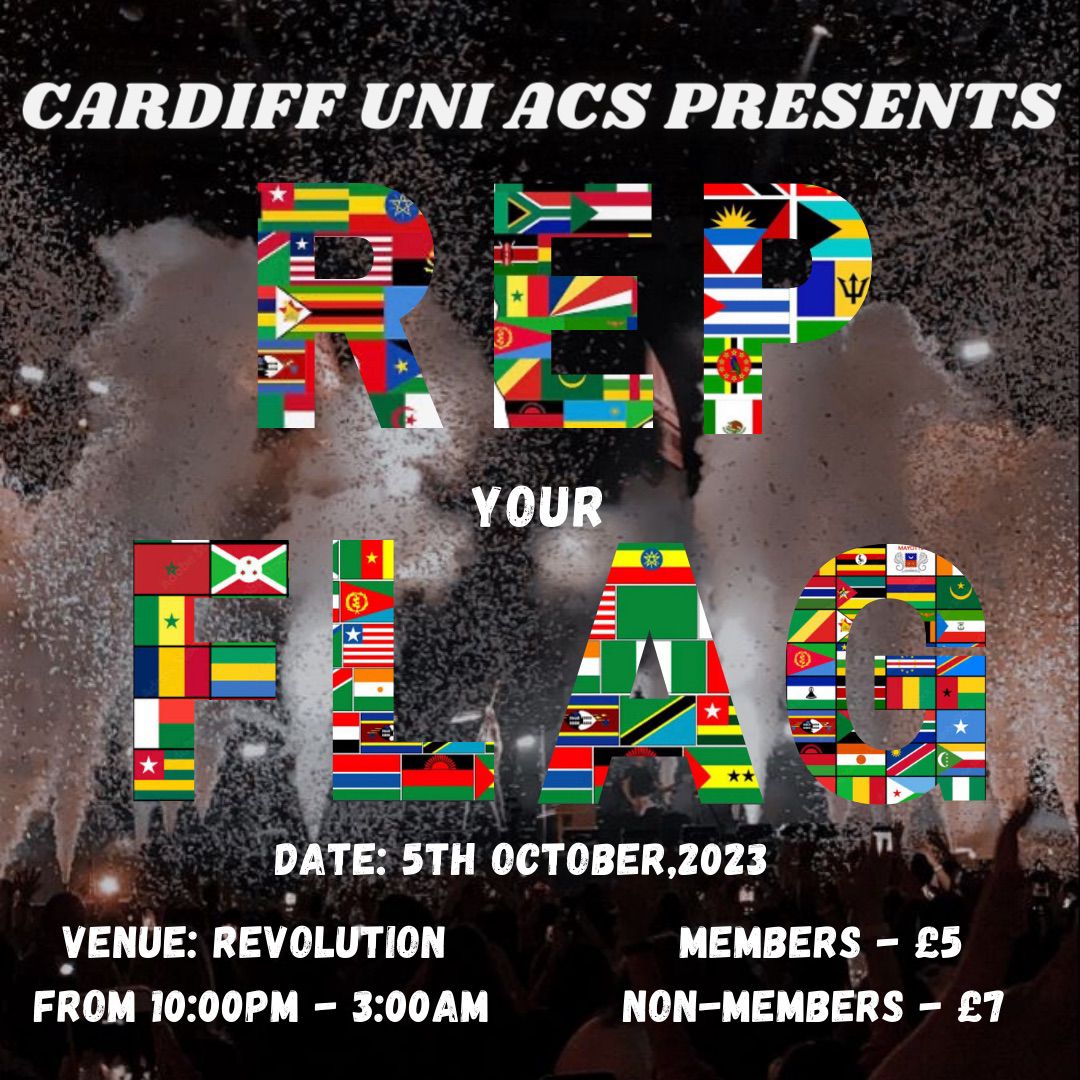 Rep your flag! at Revolution Cardiff, Cardiff on 5th Oct | Fatsoma