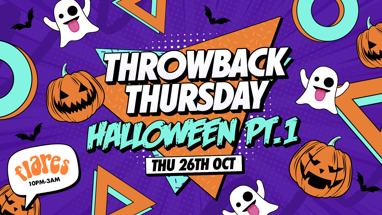THROWBACK THURSDAYS Halloween Part 1 🎃👻🕺 at Flares York, York on 26th ...