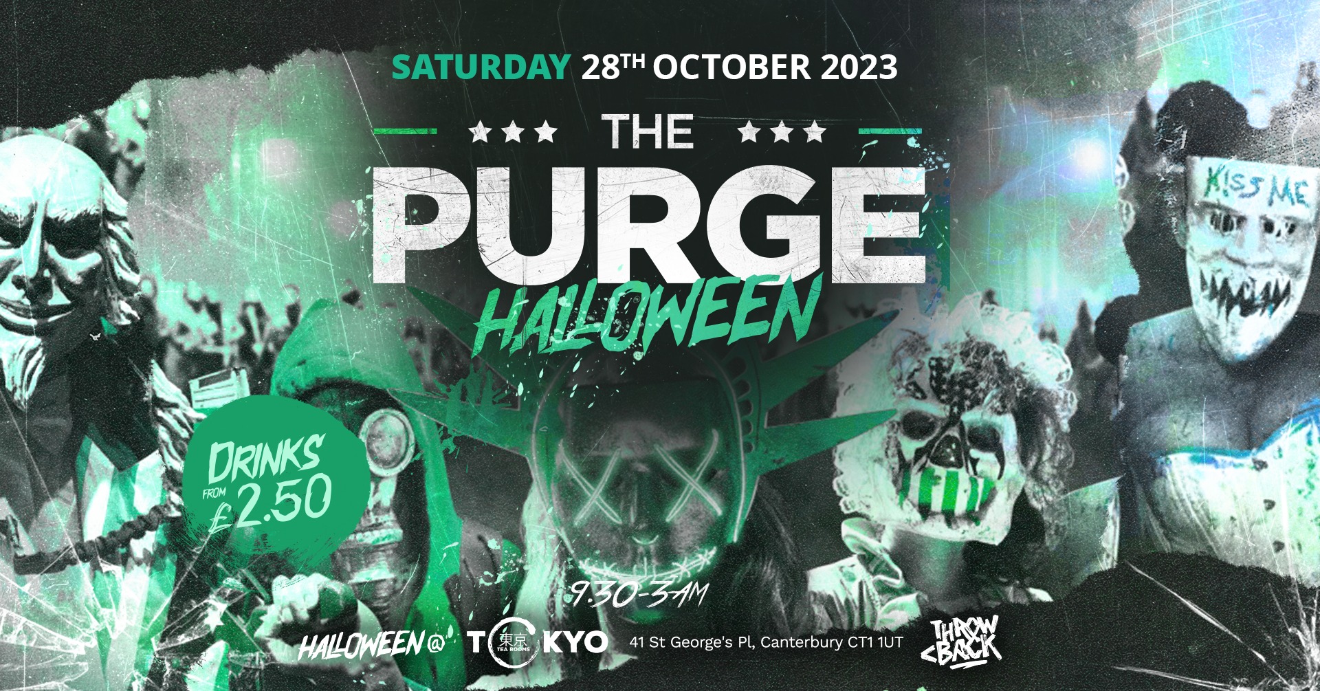 The Purge Halloween Throwback *SOLD OUT* *LIMITED TICKETS AVAILABLE ON ...