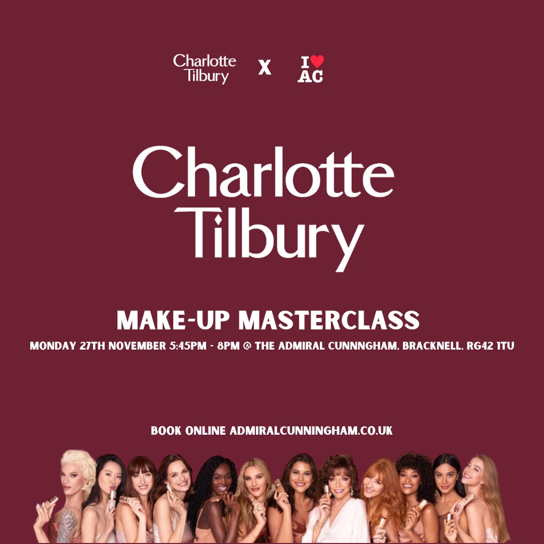 Charlotte Tilbury Make-Up Masterclass at The Admiral Cunningham Hotel, Binfield on 27th Nov 2023 ...