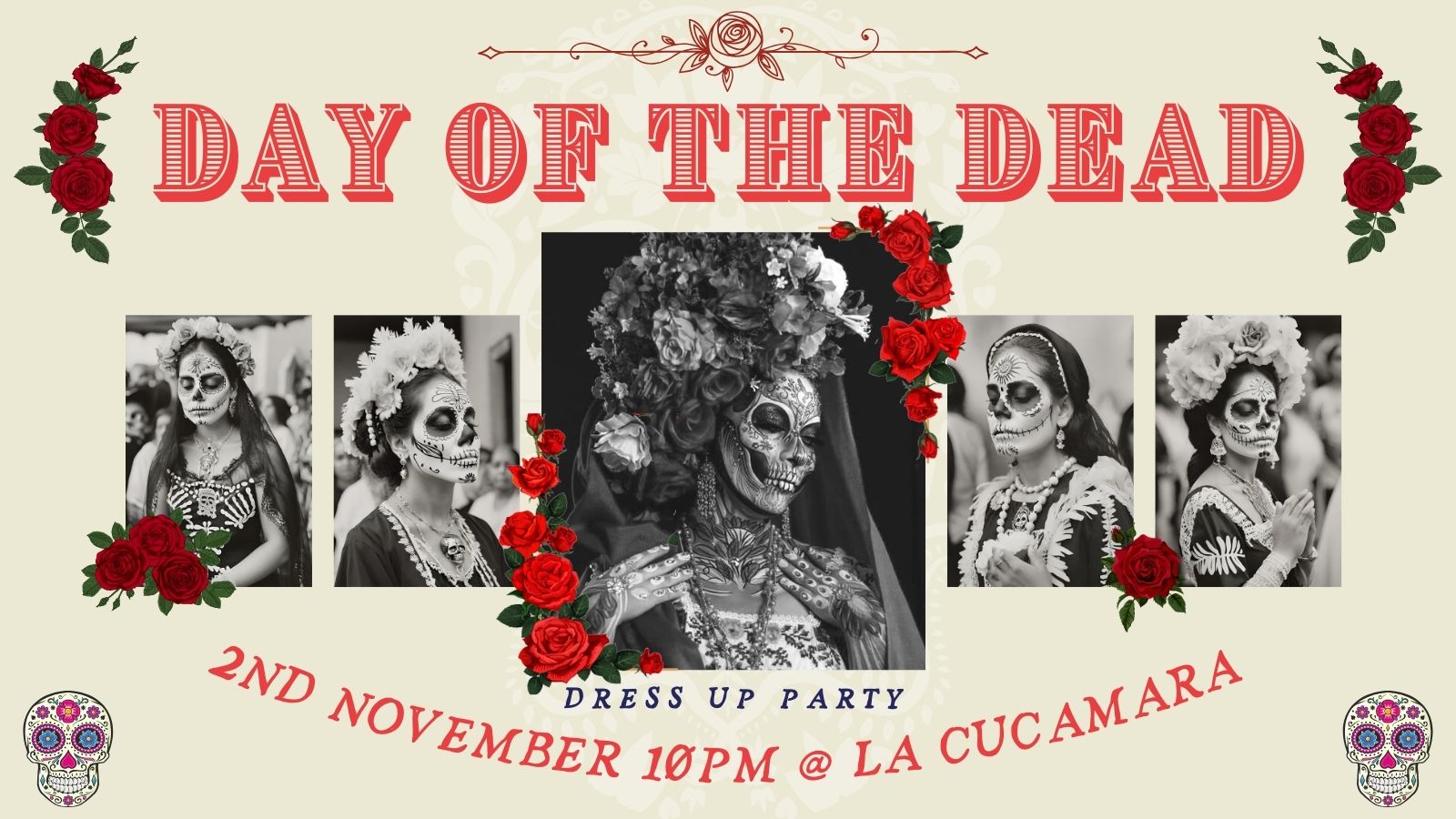 💀 DAY OF THE DEAD 🌼 @ Cucamara at Cucamara, Nottingham on 2nd Nov 2023 ...