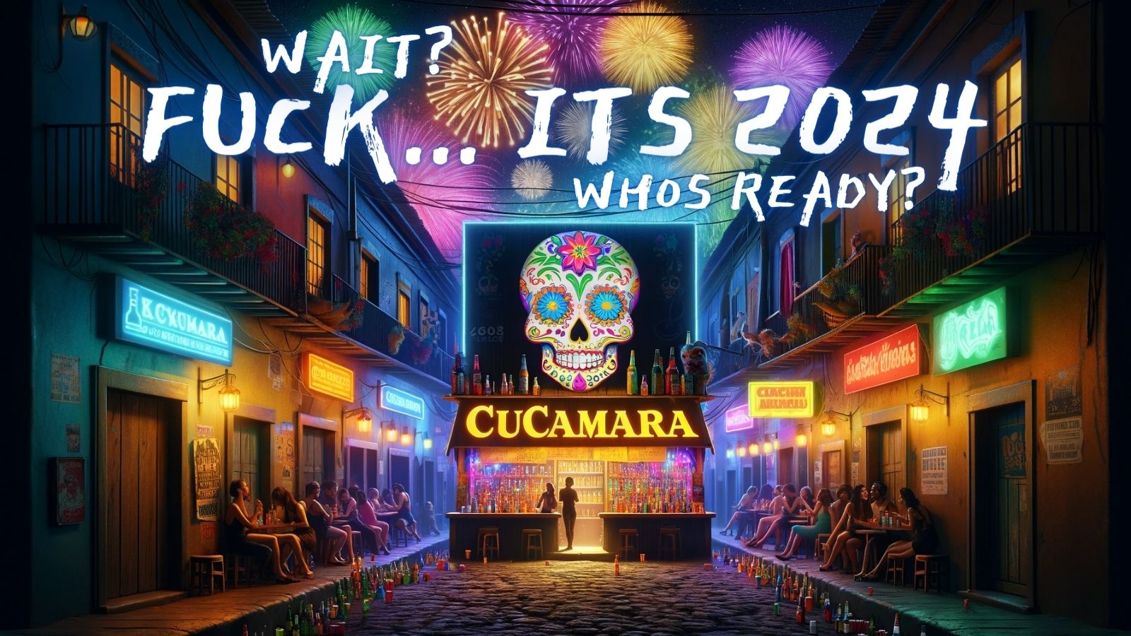 F#CK… IT’S 2024 ALL NIGHTER😱🥂 at Cucamara, Nottingham on 31st Dec 2023 ...
