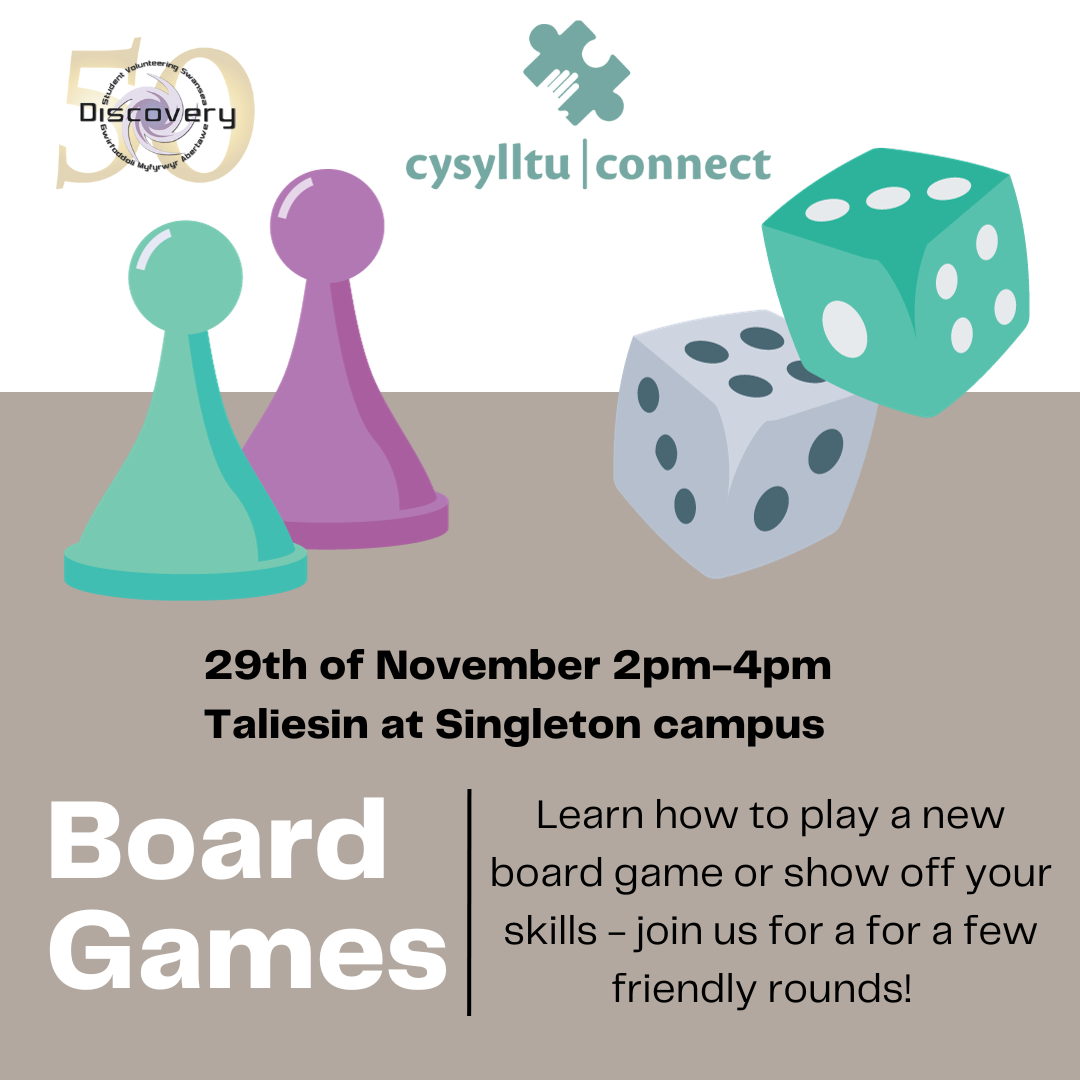 Connect Group - Connect - Board Game Session at Taliesin Centre - Discovery space, Swansea on ...