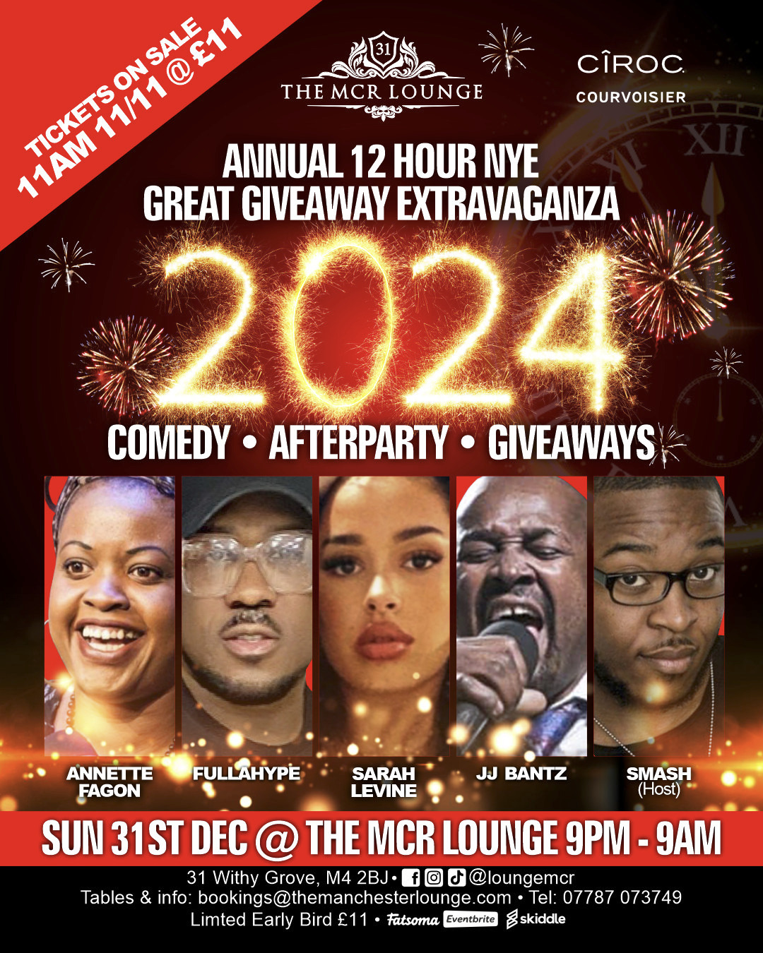 The MCR Lounge Annual 12 Hour New Year's Eve Party at The MCR Lounge ...