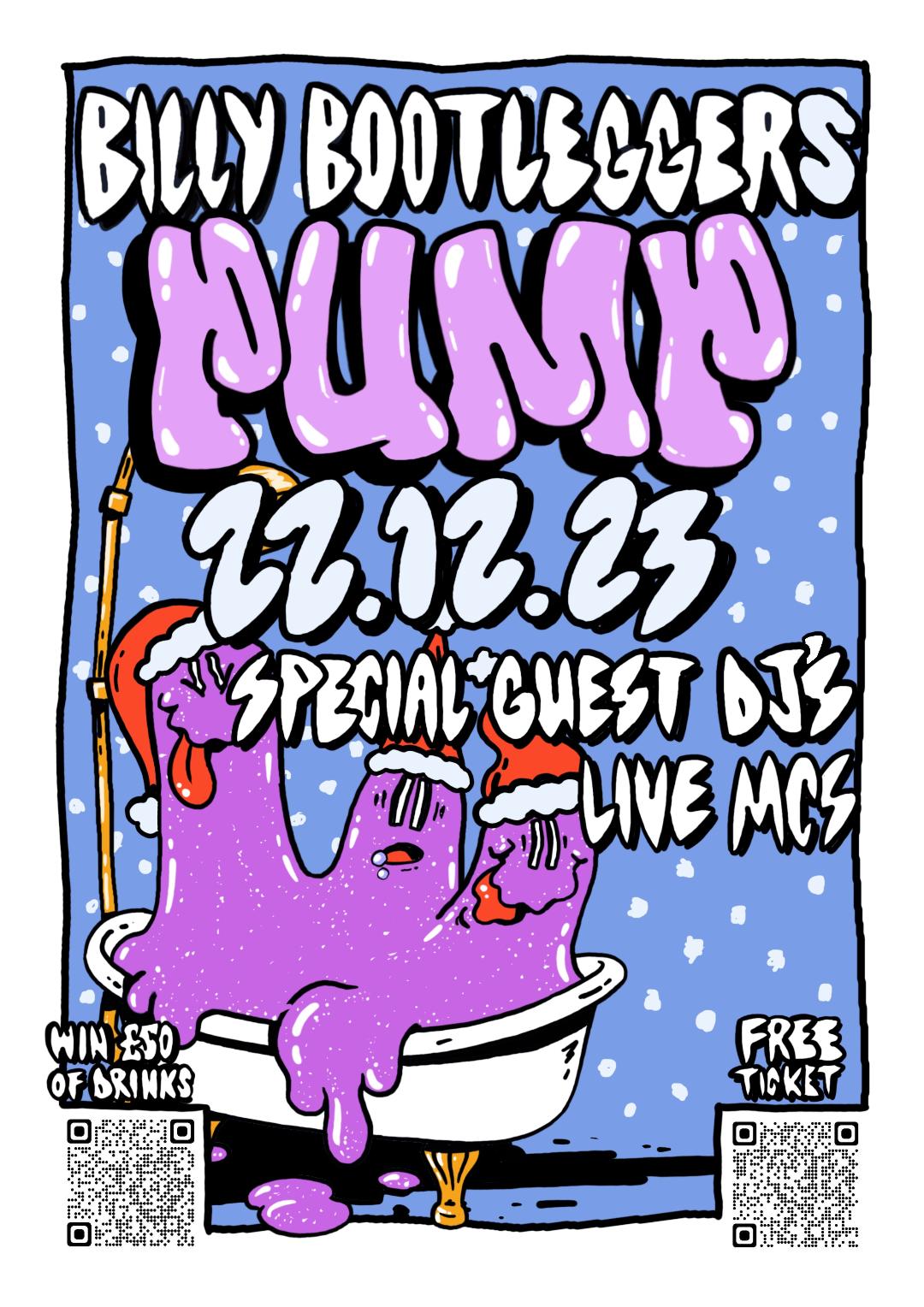 Billy Bottleggers Chirstmas Pump Party at Billy Bootleggers Nottingham (formerly Percy ...