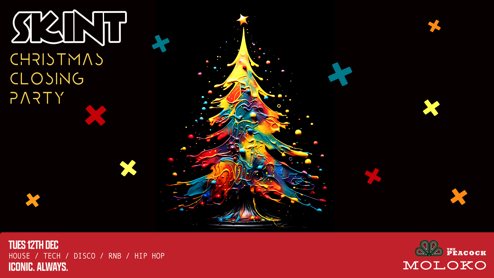 SKINT Tuesdays : Christmas Closing Party at St Peters Square - Peacock ...