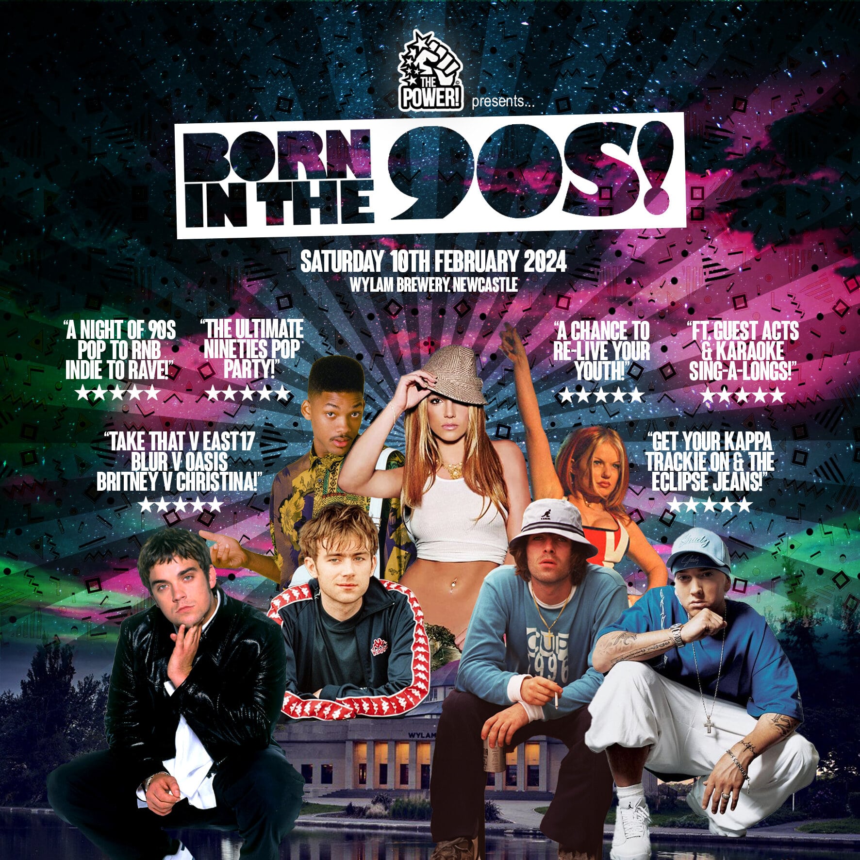 SOLD OUT!* BORN IN THE 90S! "The Ultimate 90s Party!" - Wylam Brewery ...
