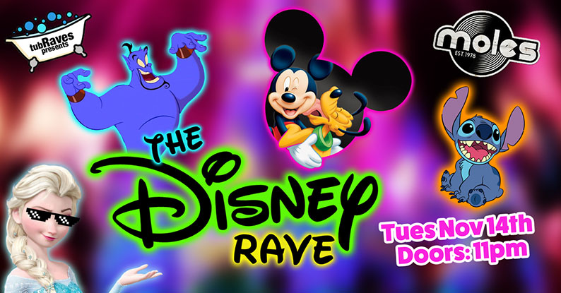 The Disney Rave! Fee Glows Sticks, Face Paints & ALL the Disney bangers ...