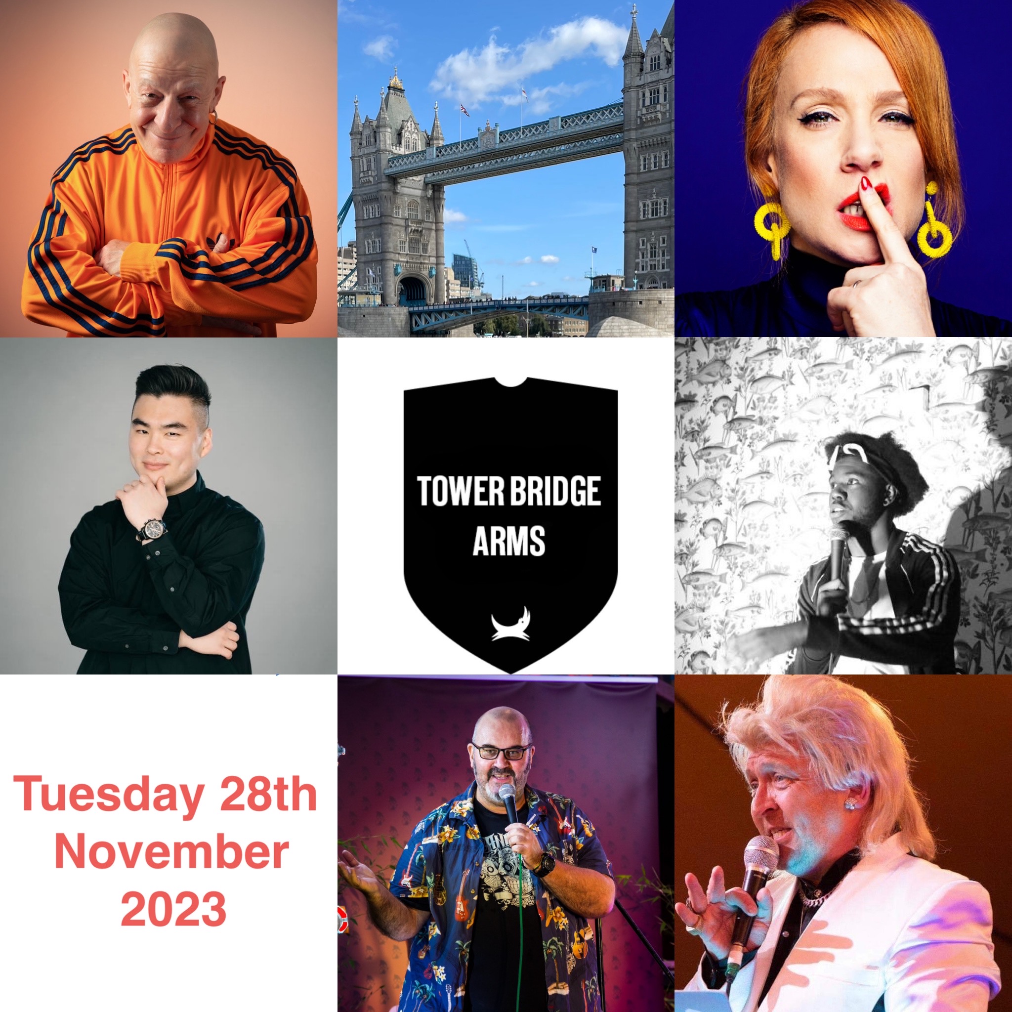 Comedy @ Tower Bridge Arms : Jeff Innocent & guests -Ticket Includes A ...