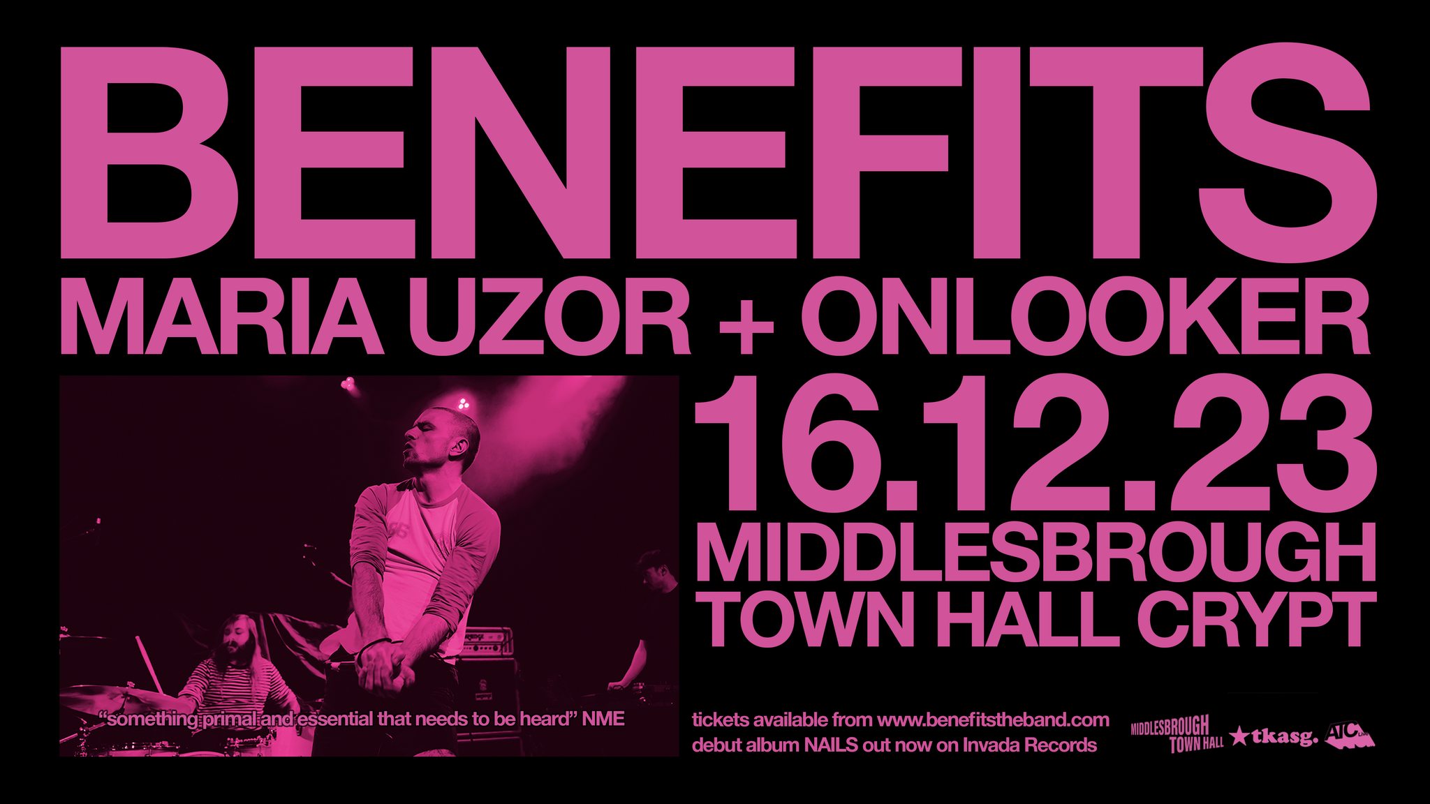 Benefits + Maria Uzor + Onlooker at Middlesbrough Town Hall ...