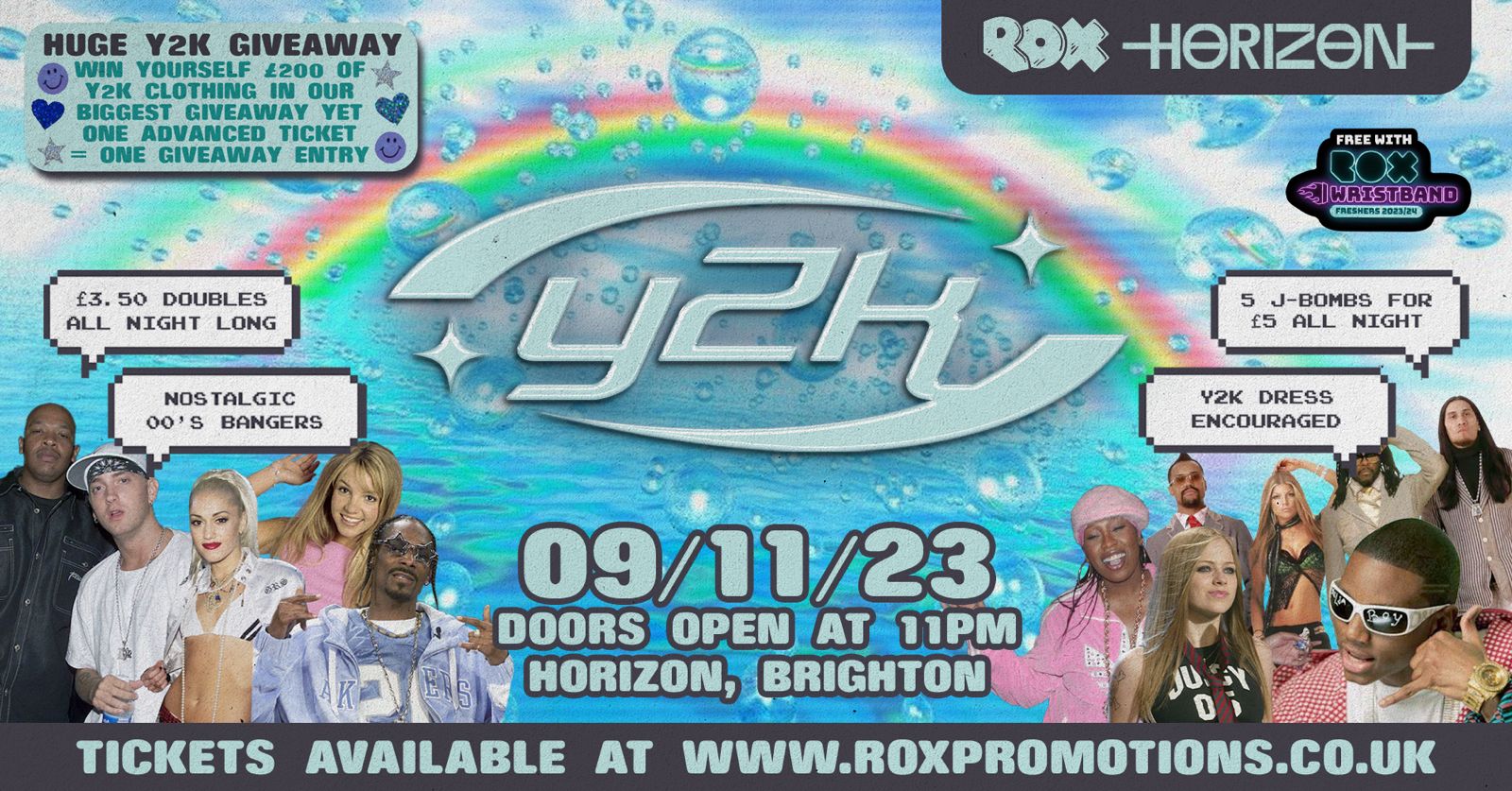 Y2K THURSDAYS | £200 Y2K CLOTHING GIVEAWAY | 09/11/23 at Horizon ...