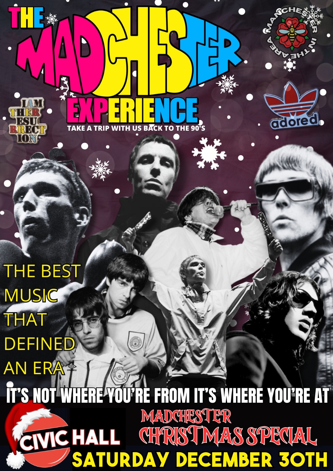 The Madchester Experience LIVE at THE CIVIC Ramsbottom at Ramsbottom ...