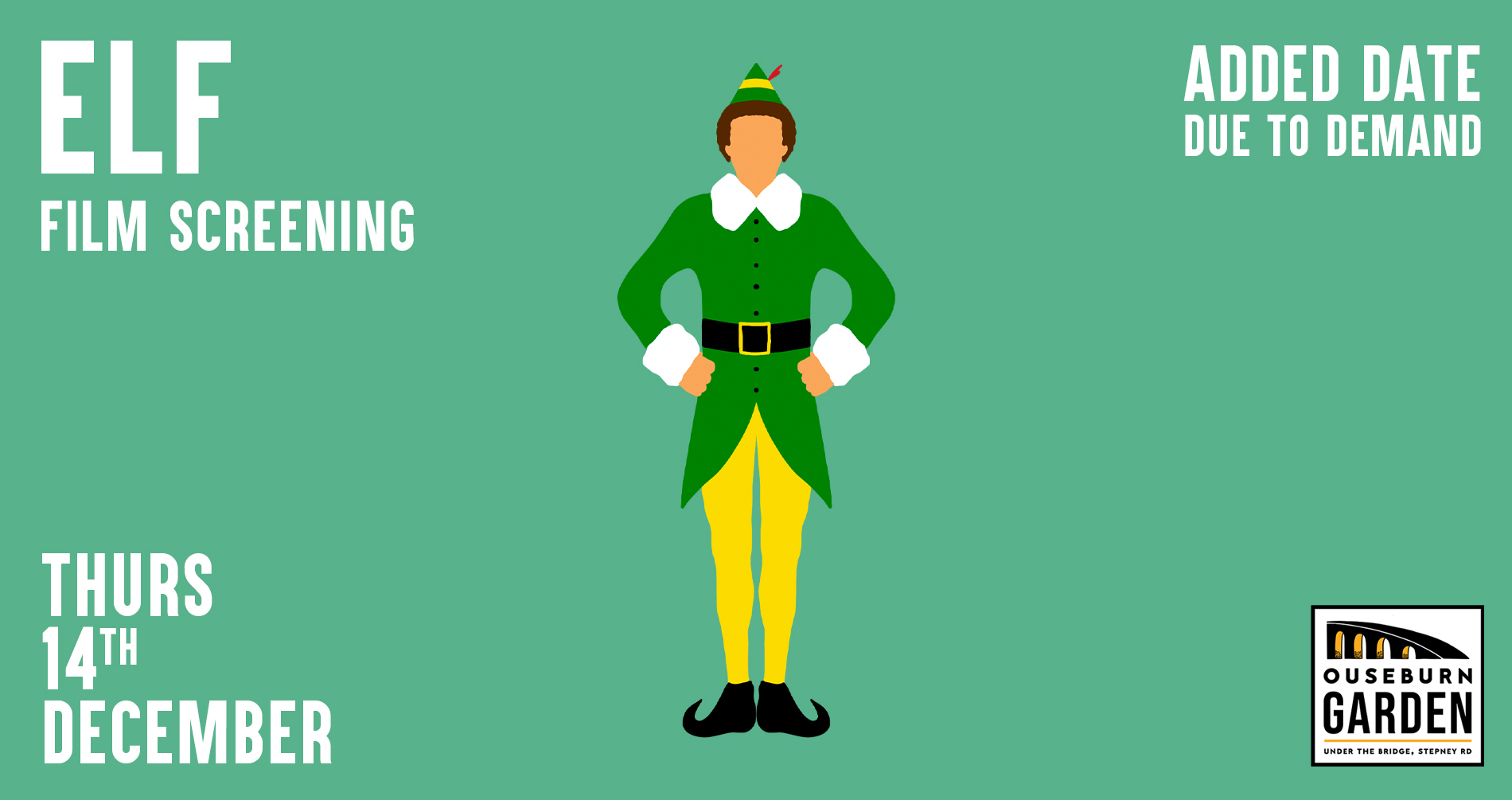 Christmas Movie Night - Elf ** ADDED DATE ** at Ouseburn Garden ...
