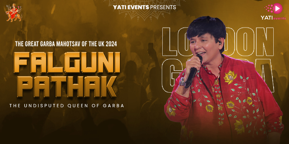 Falguni Pathak The Queen of Garba part of The Great Garba Mahotsav 2024 ...