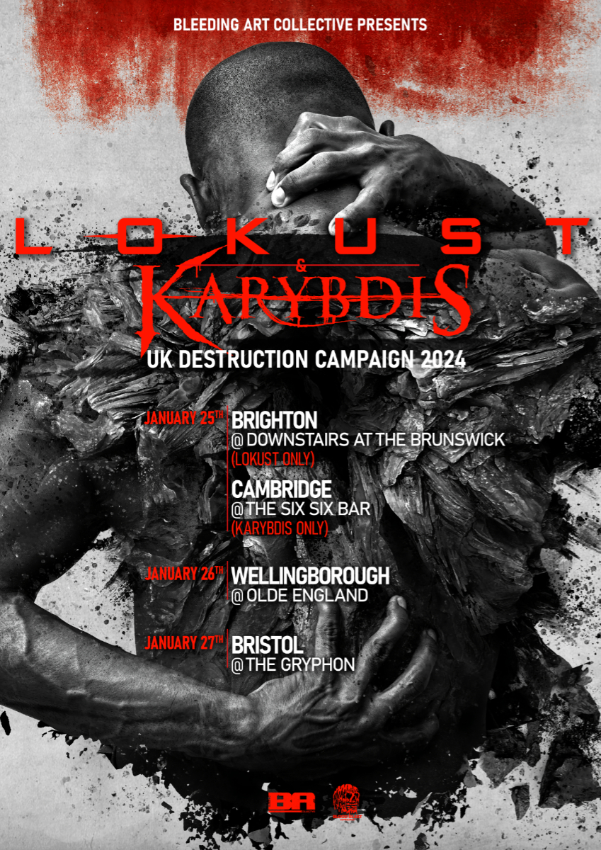 LOKUST, KARYBDIS, KILL ALL THE GENTLEMEN, & PERPETUAL PARADOX @ THE ...