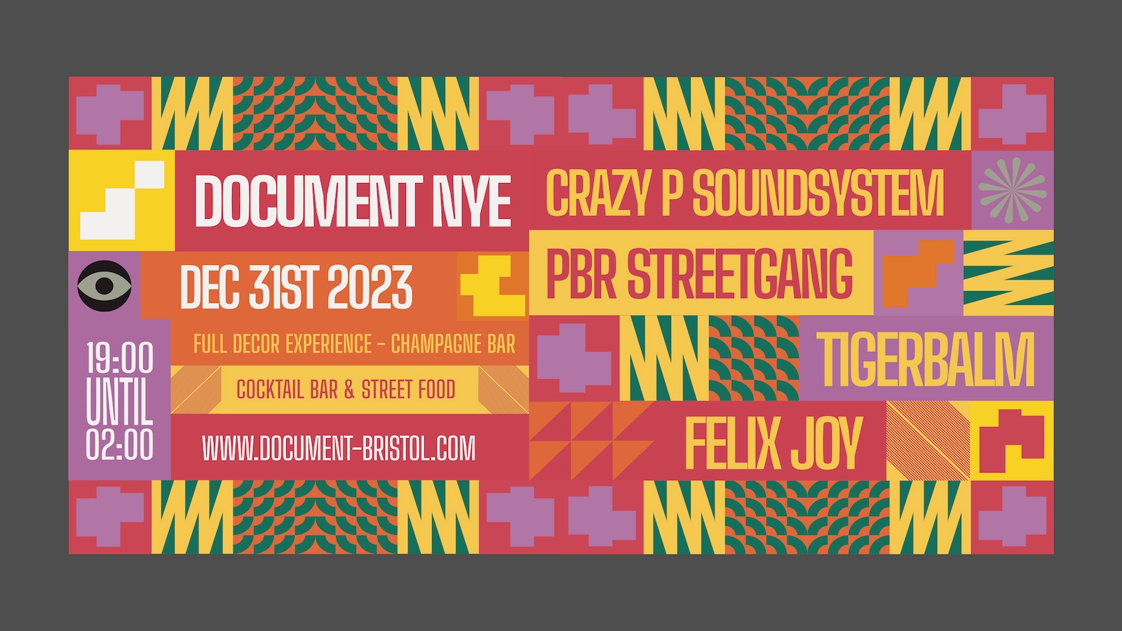 Document New Years Eve: Crazy P Soundsystem, PBR Streetgang, Tigerbalm ...
