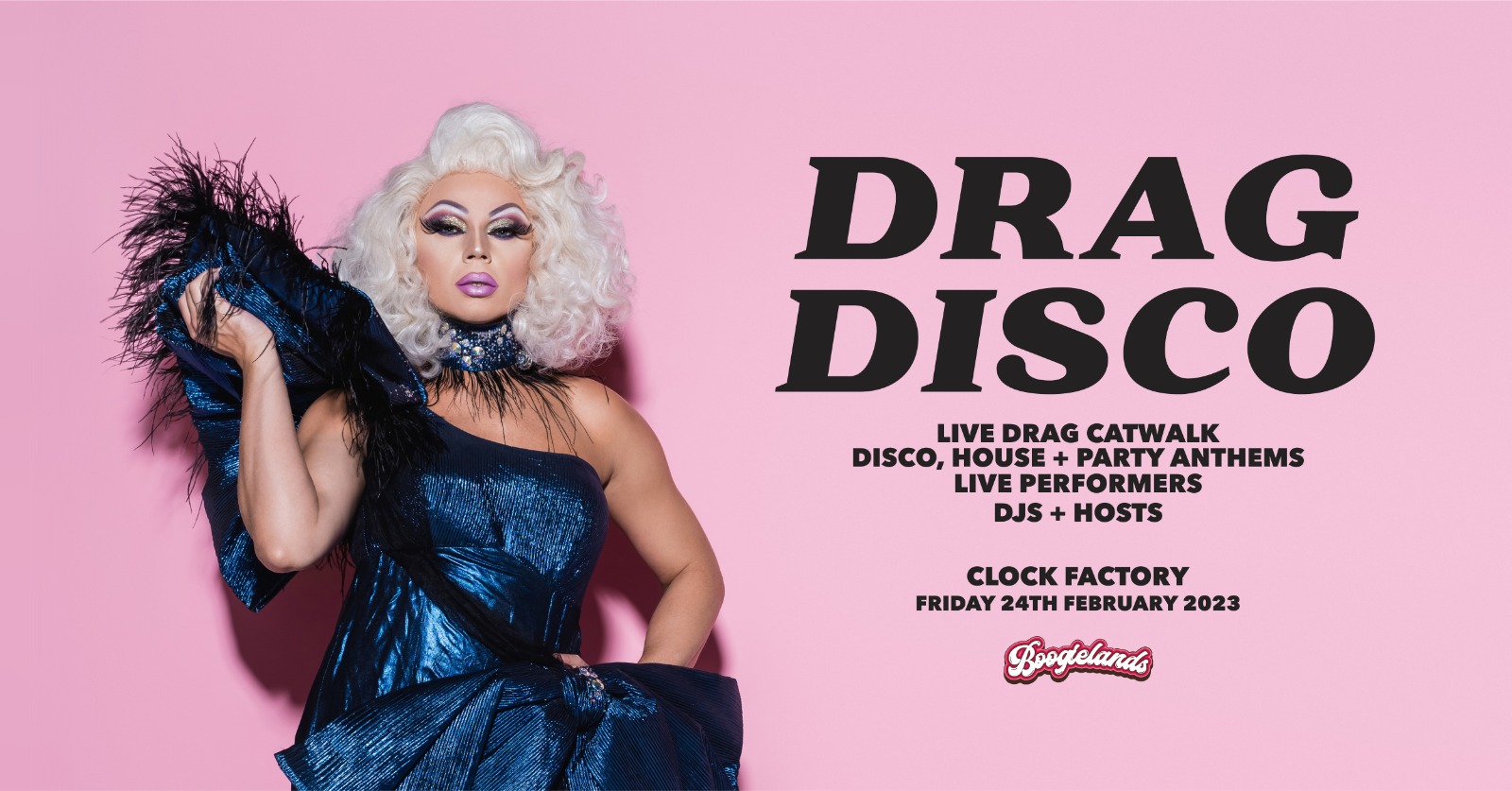 FREE Drag Disco - Boogielands • Clock Factory Bristol at Clock Factory ...