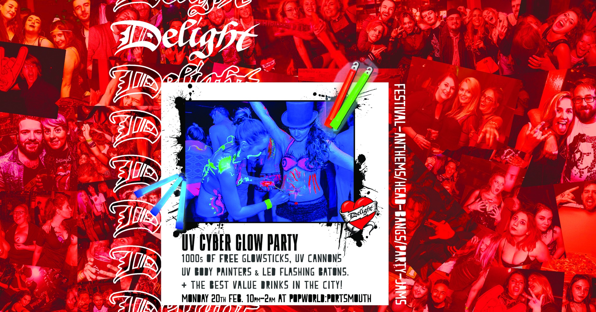 TONIGHT: UV Delight: Portsmouth at Popworld - Portsmouth, Portsmouth on ...
