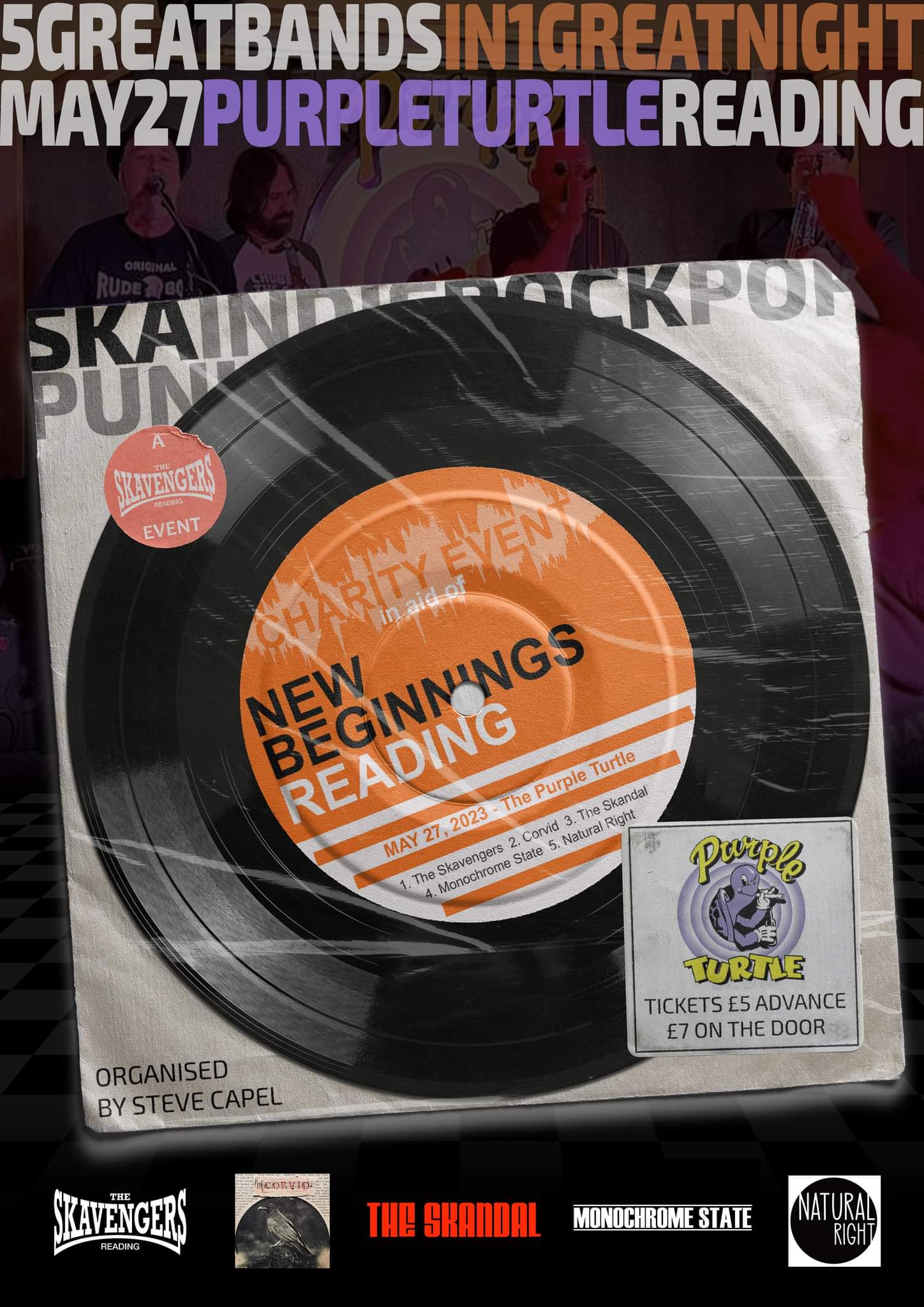 New Beginnings Reading - Charity Night at The Purple Turtle, Reading on ...