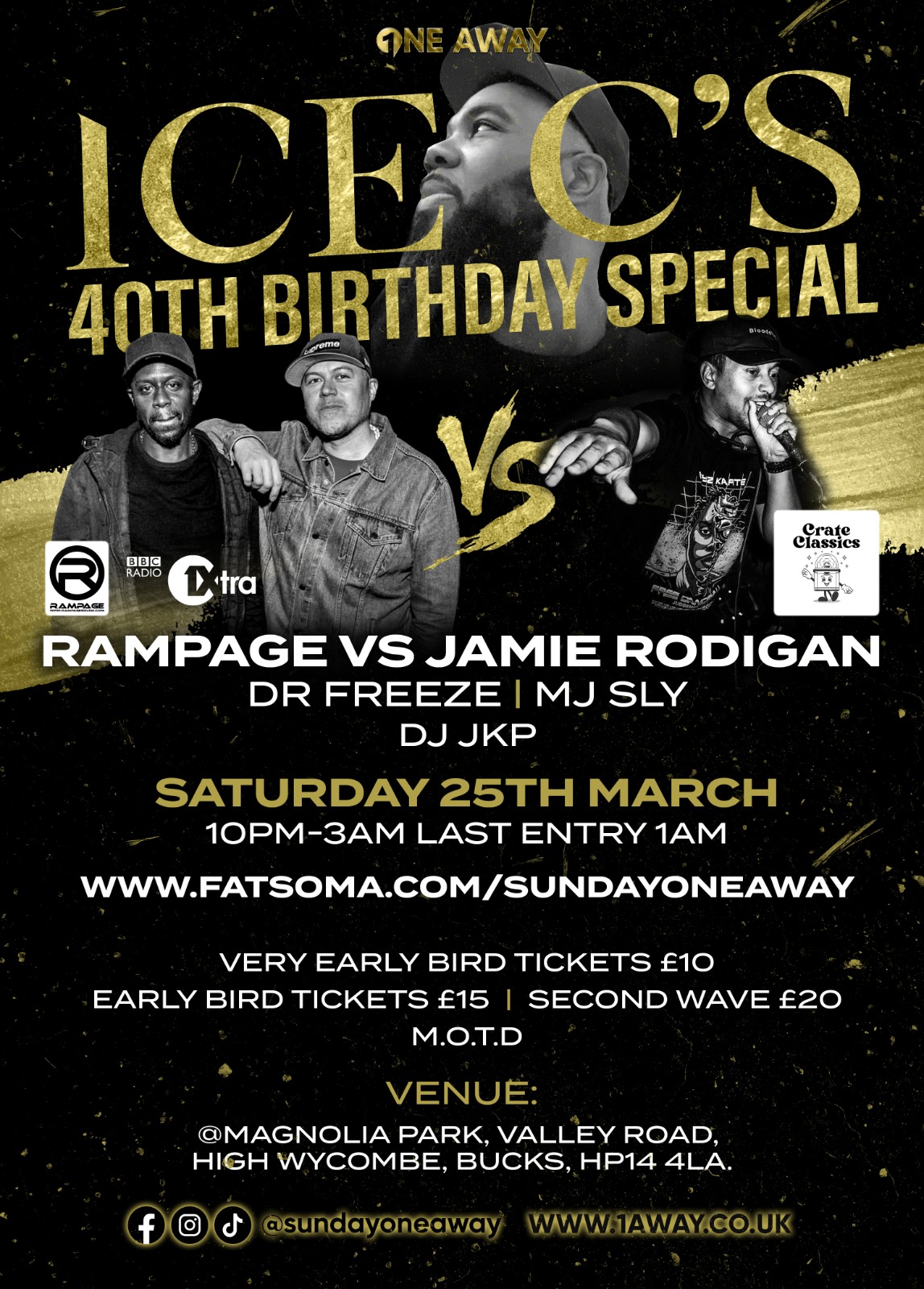 Ice C’s 40th Birthday Special Ft Rampage & Jamie Rodigan at Magnolia ...