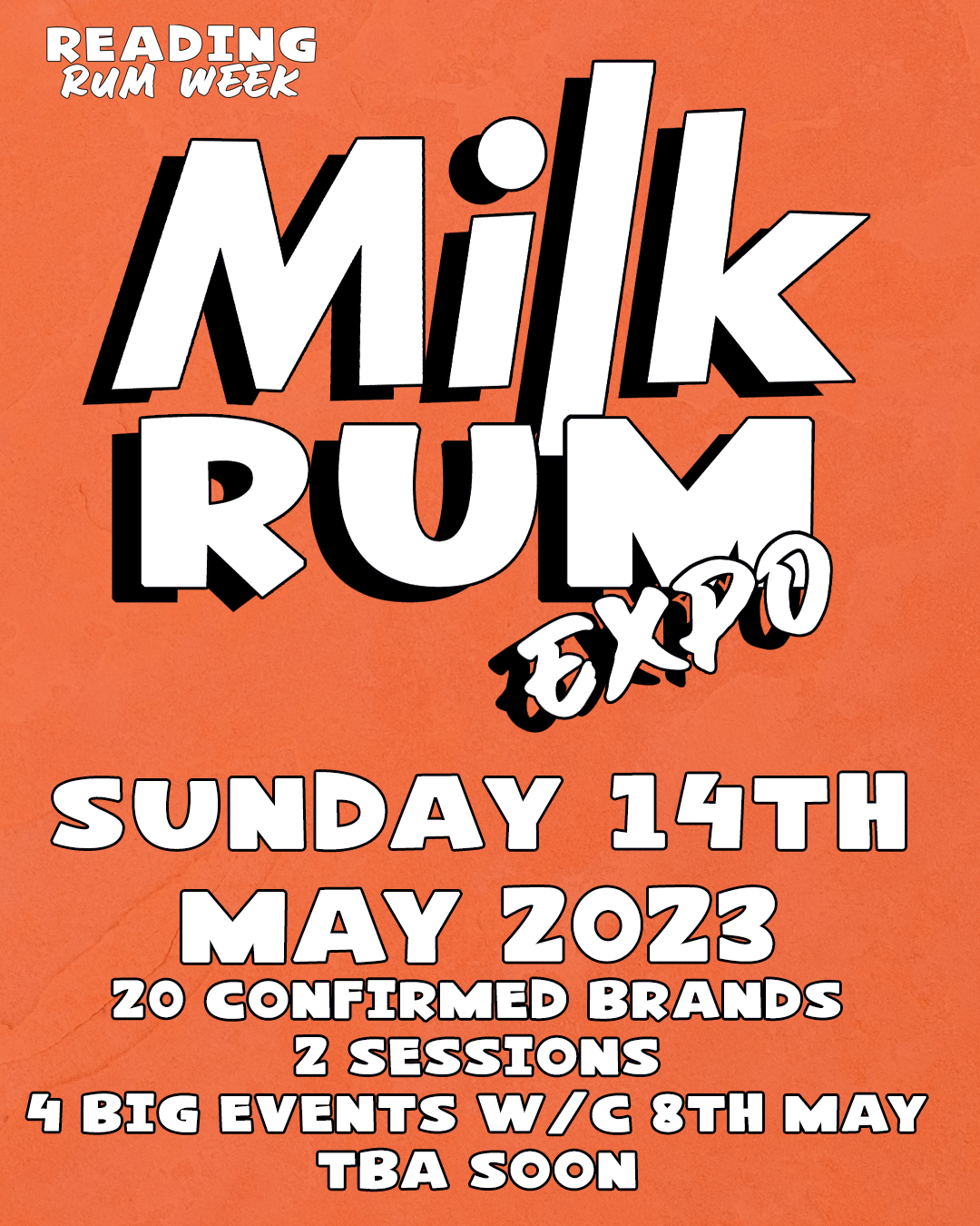 Milk Rum Expo with Reading Rum Week! at Milk Bar Reading, Reading on ...