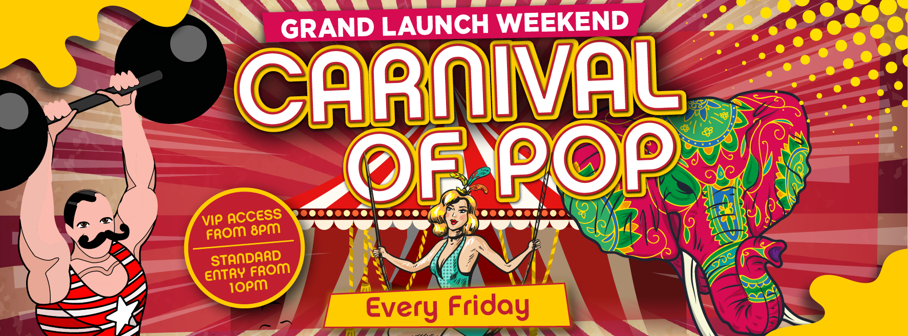 Carnival Of Pop at Popworld Lincoln, Lincoln on 24th Mar 2023 | Fatsoma