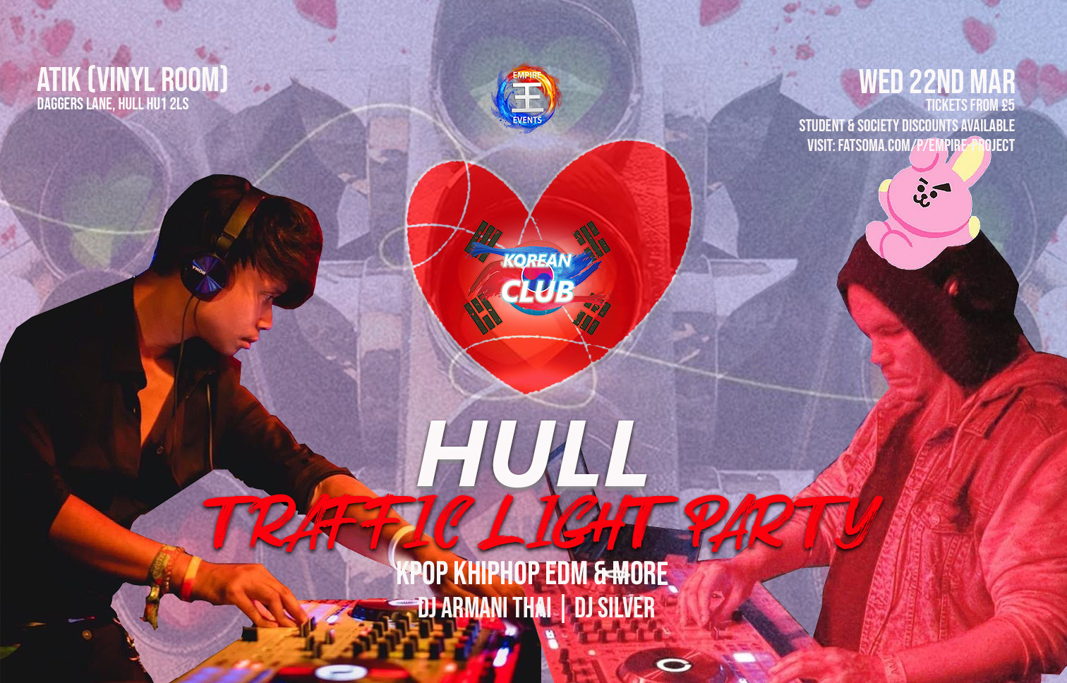 KOREAN CLUB HULL Launch with HUKCSoc : Traffic Light Party | KPop ...