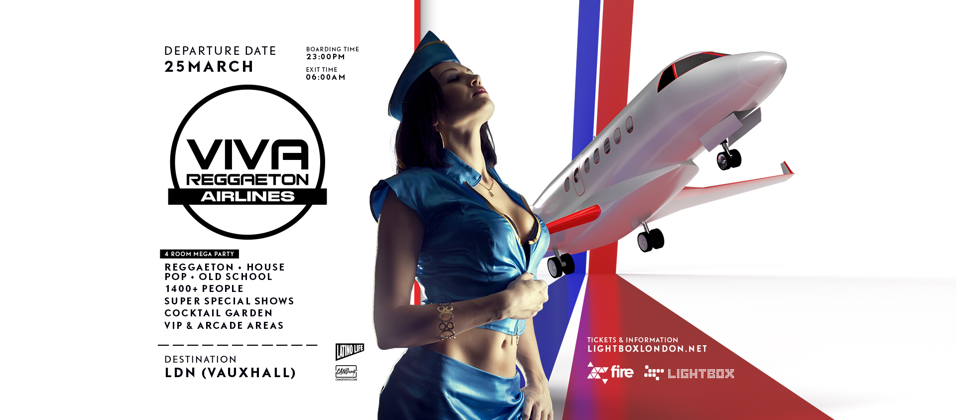 VIVA Reggaeton / House / Pop - VIVA Airlines Edition at Lightbox, London on 25th Mar 2023 | Fatsoma