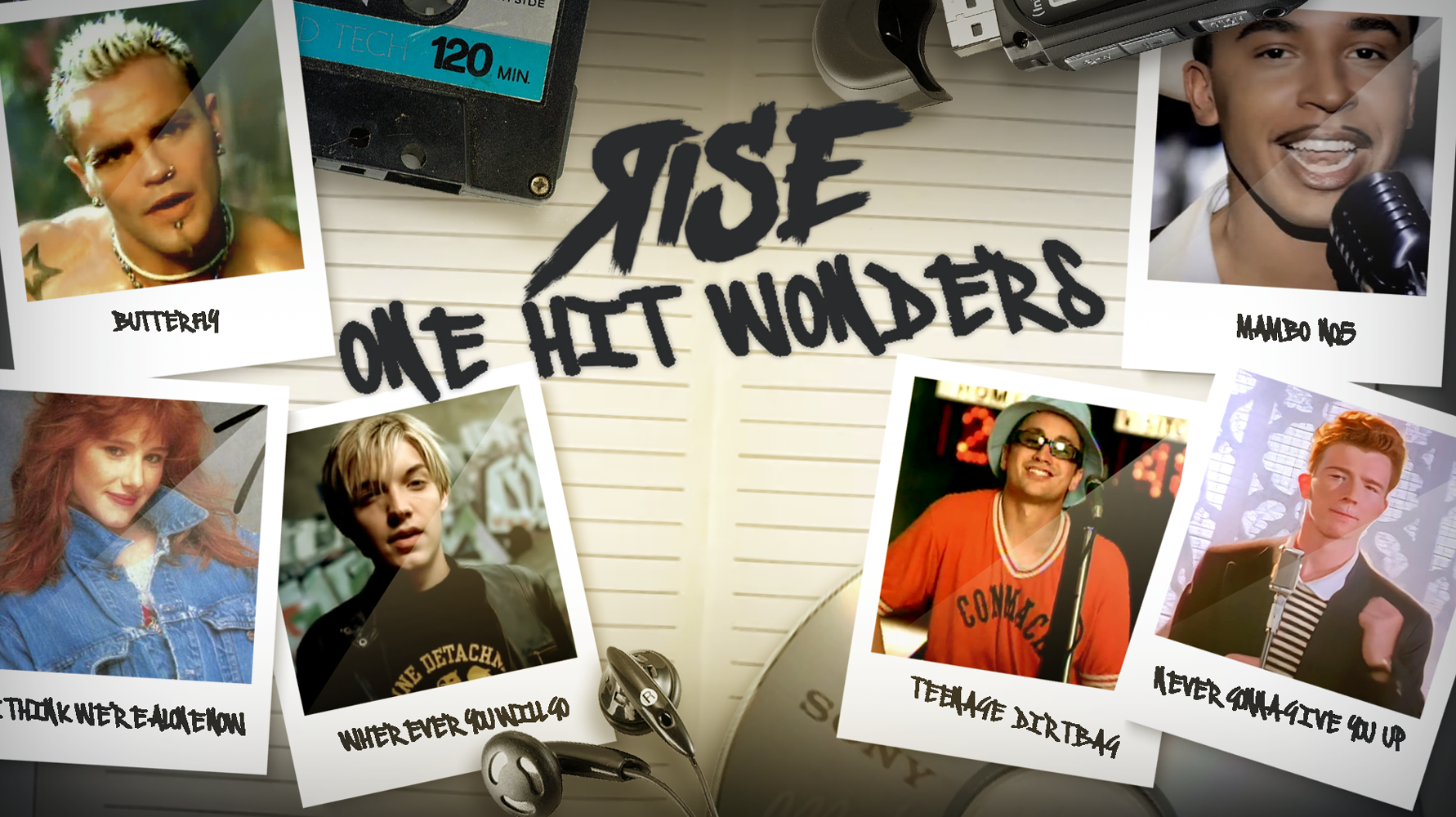 RISE: One Hit Wonders at Greys Club, Newcastle upon Tyne on 11th Feb ...