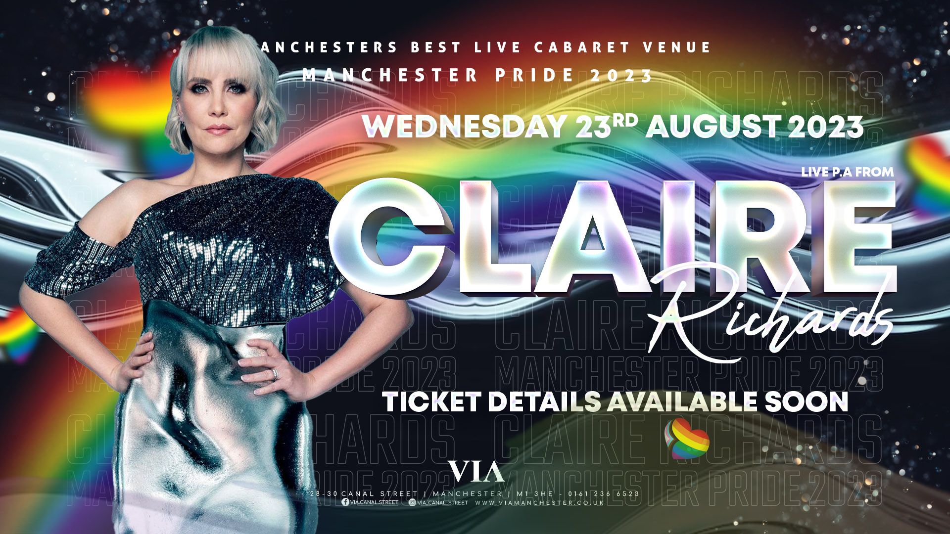 Claire Richards @ Via Manchester at Via Manchester, Manchester on 23rd ...