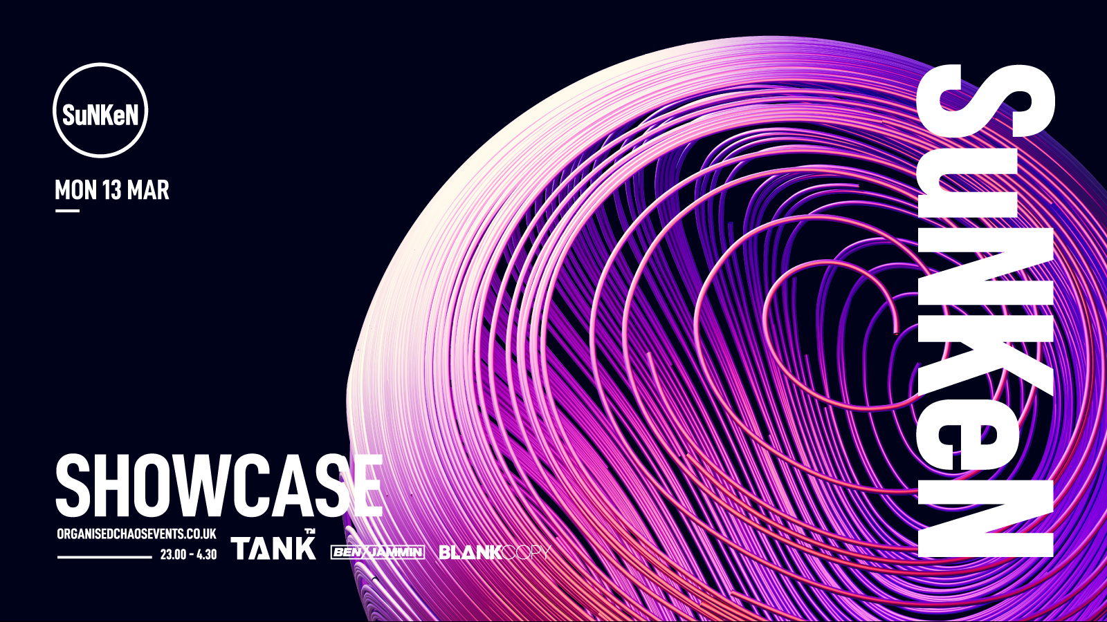 Sunken - Showcase - Mondays at Tank at Tank, Sheffield on 13th Mar 2023 ...