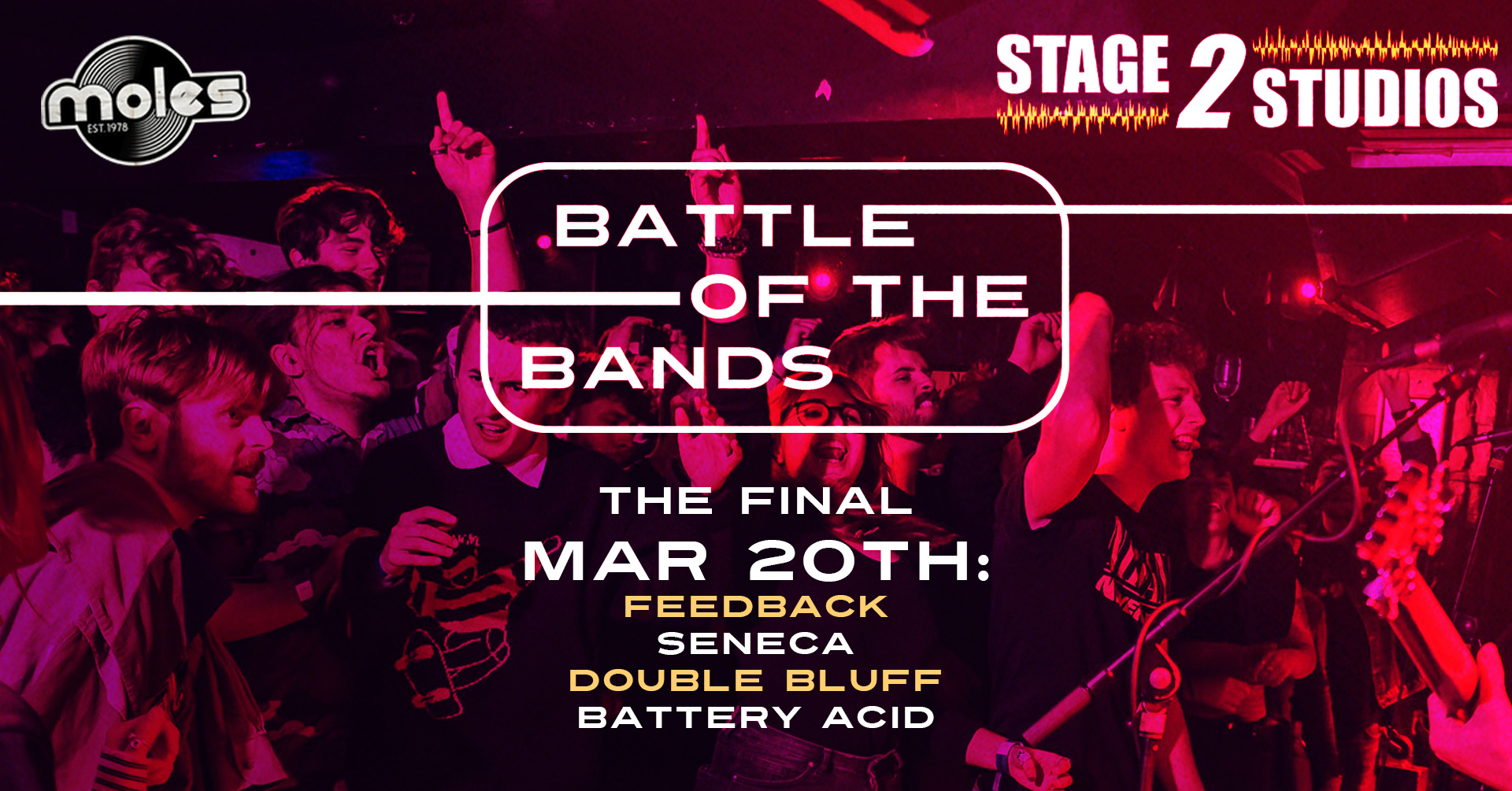 The Moles Battle of the Bands | The Final with Battery Acid, Feedback ...