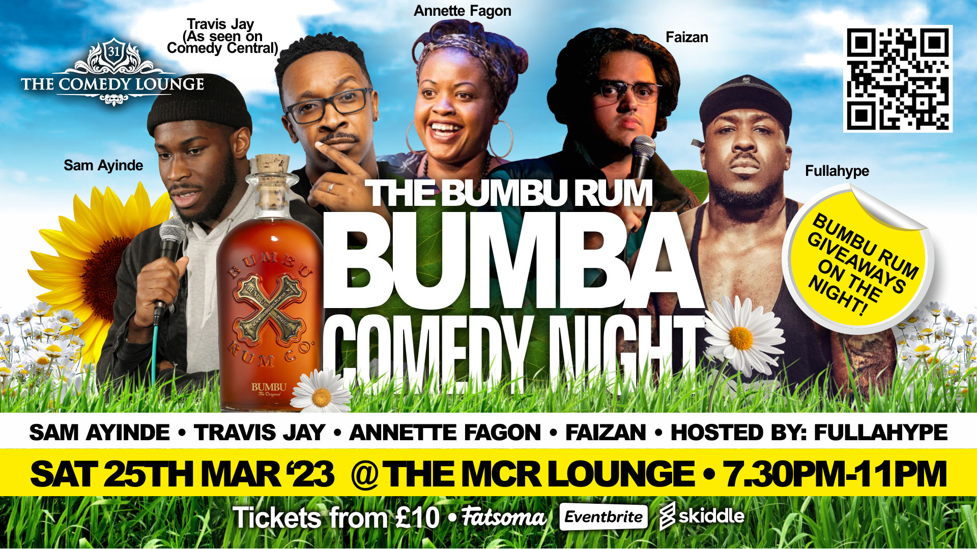 The Bumbu Rum Bumba Comedy Night at The MCR Lounge, Manchester on 25th ...