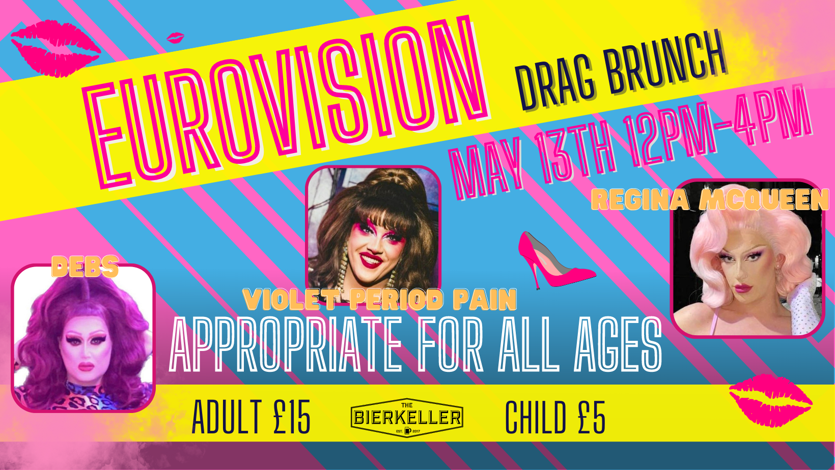 Eurovision drag Brunch at Bierkeller Liverpool, Liverpool on 13th May ...