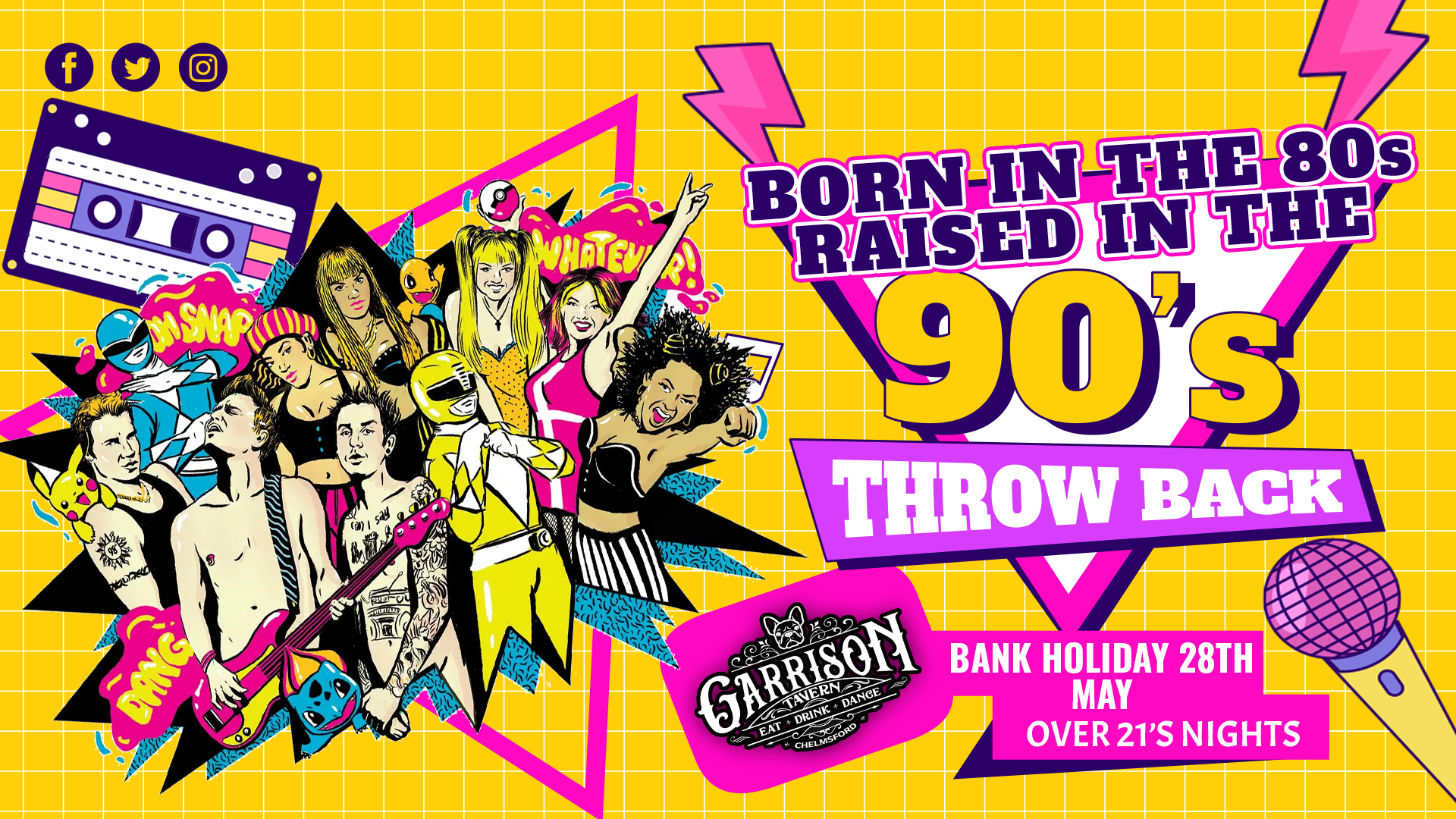 Raised In The 90s Bank Holiday 28th May! at The Garrison Tavern ...