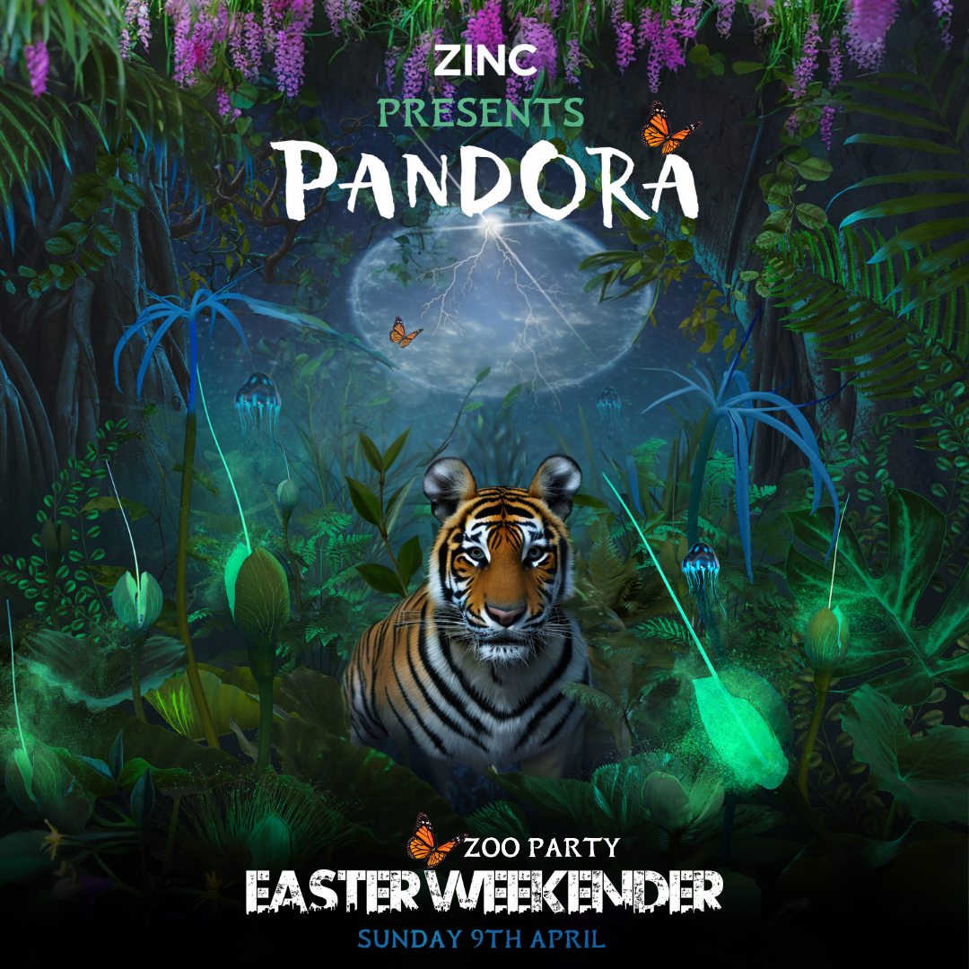 Pandora Zoo Party at Zinc & Popworld Fleet, Fleet on 9th Apr 2023 | Fatsoma