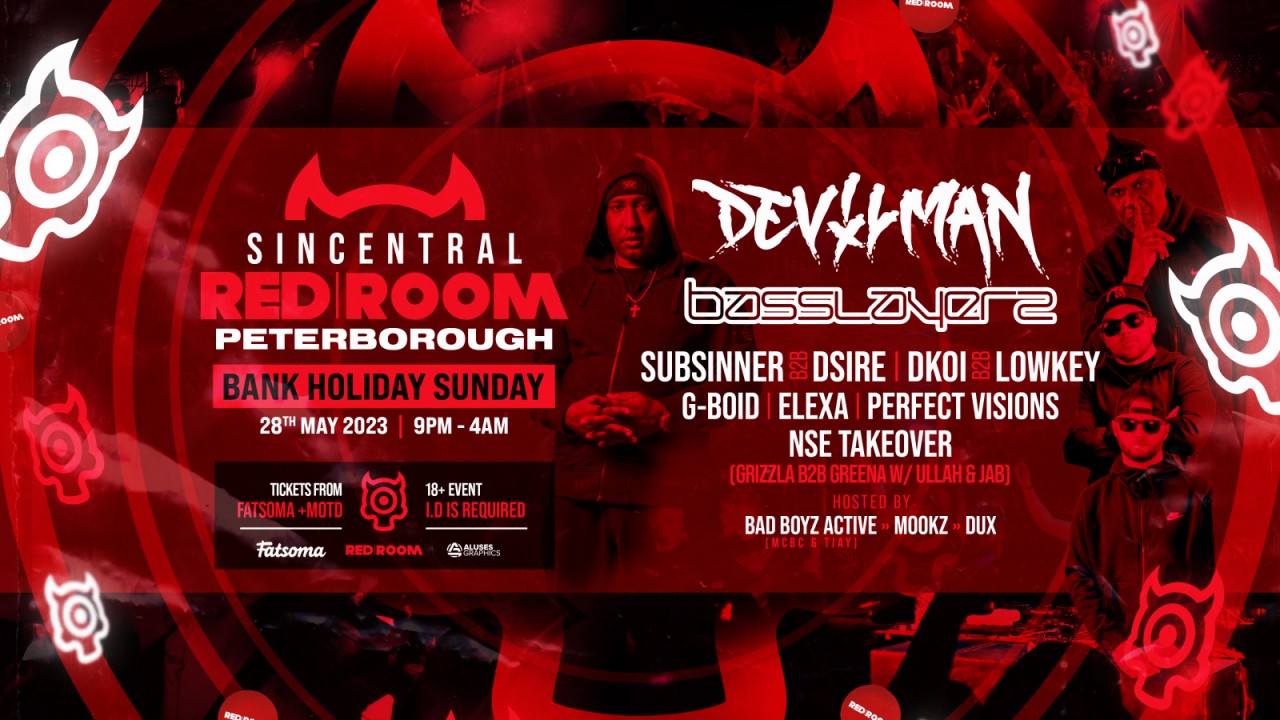 Bank Holiday DnB special with Devilman & Basslayerz hosted by Sin ...