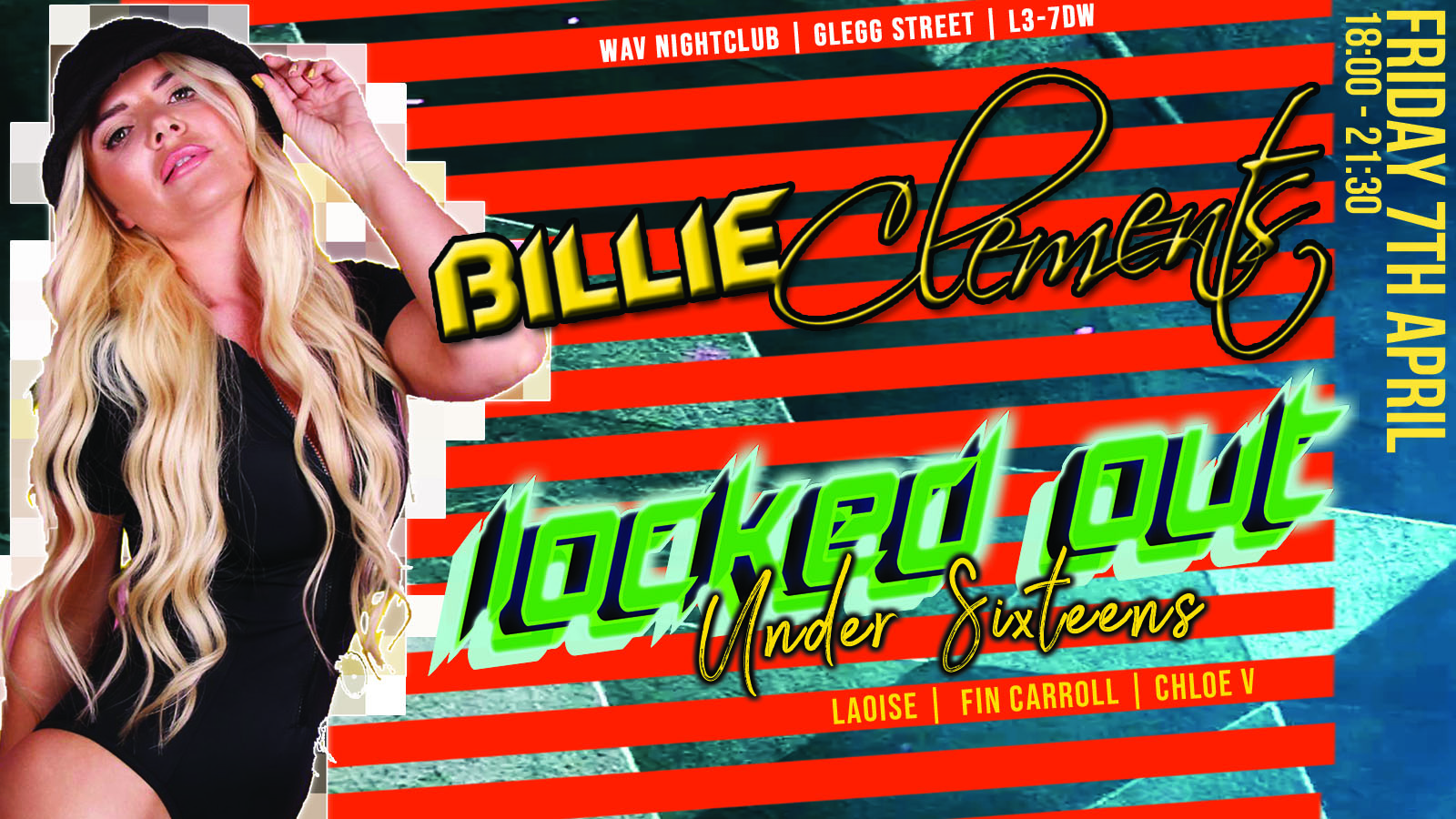 Locked Out 04 With Billie Clements at Wav, Liverpool on 7th Apr 2023 ...