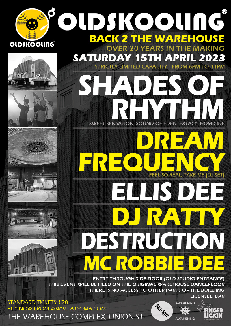 Back 2 The Warehouse at The Warehouse, Plymouth on 15th Apr 2023 | Fatsoma