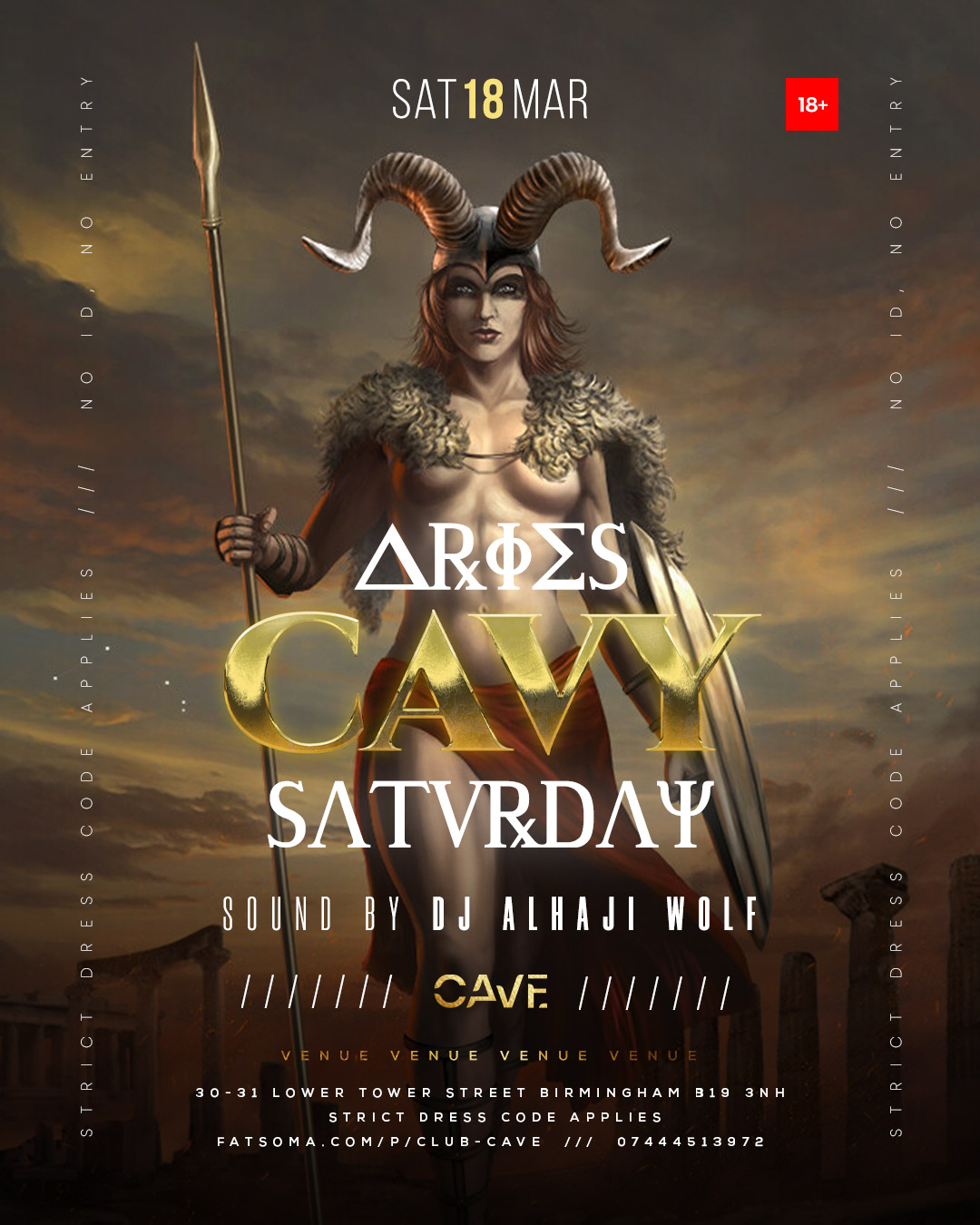 Cavy Saturday - Aries SZN 🧝🏽‍♂️🧝‍♀️ at Cave, Birmingham on 18th Mar ...
