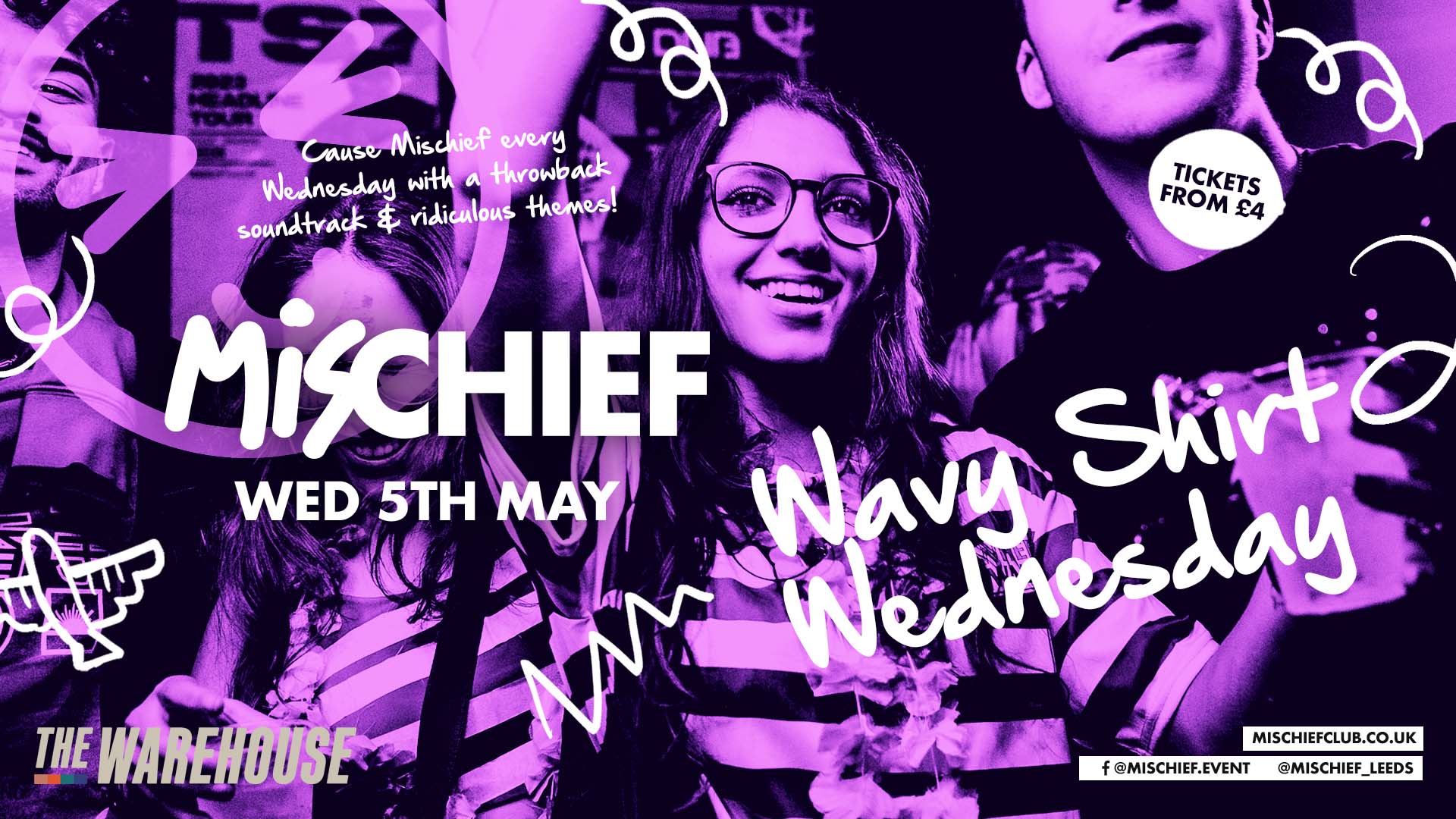 Mischief | Wavy Shirt Wednesday at The Warehouse, Leeds on 17th May 2023 | Fatsoma