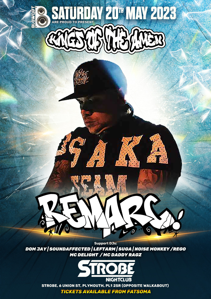 DJ Remarc at Strobe Nightclub, Plymouth on 20th May 2023 | Fatsoma