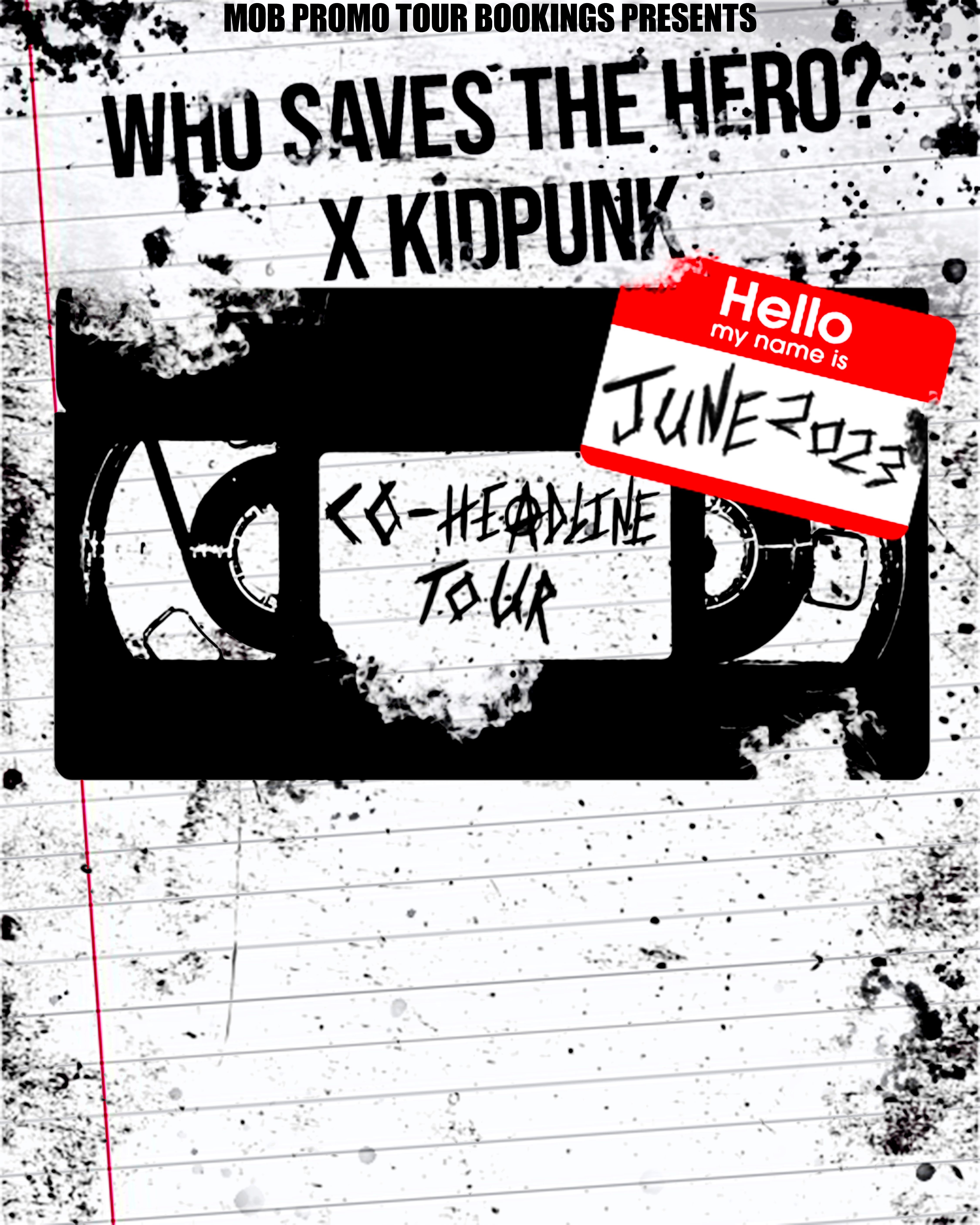 Who Saves The Hero X KidPunk at Retro, Manchester on 15th Jun | Fatsoma