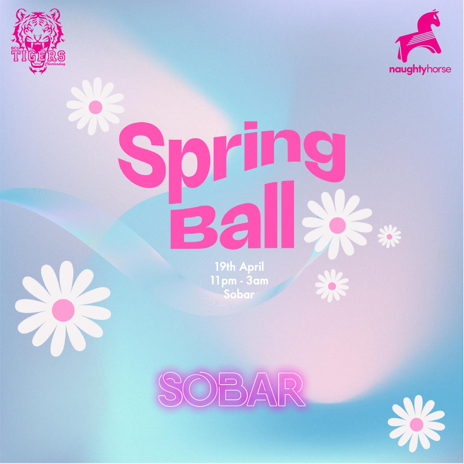 Spring Ball 2023 - Last social of the year! [Final Tickets] at Sobar ...
