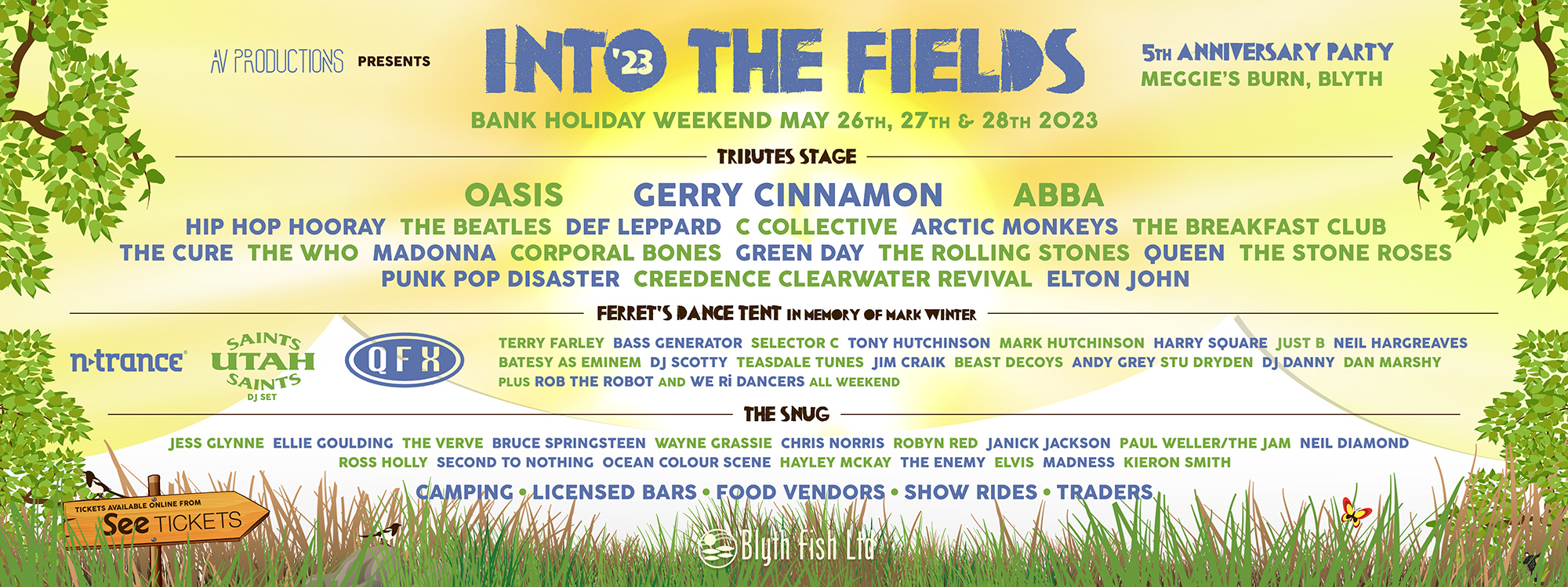 Into The Fields 2023 Blyth at Meggie's Burn Reservoir, Blyth on 26th ...