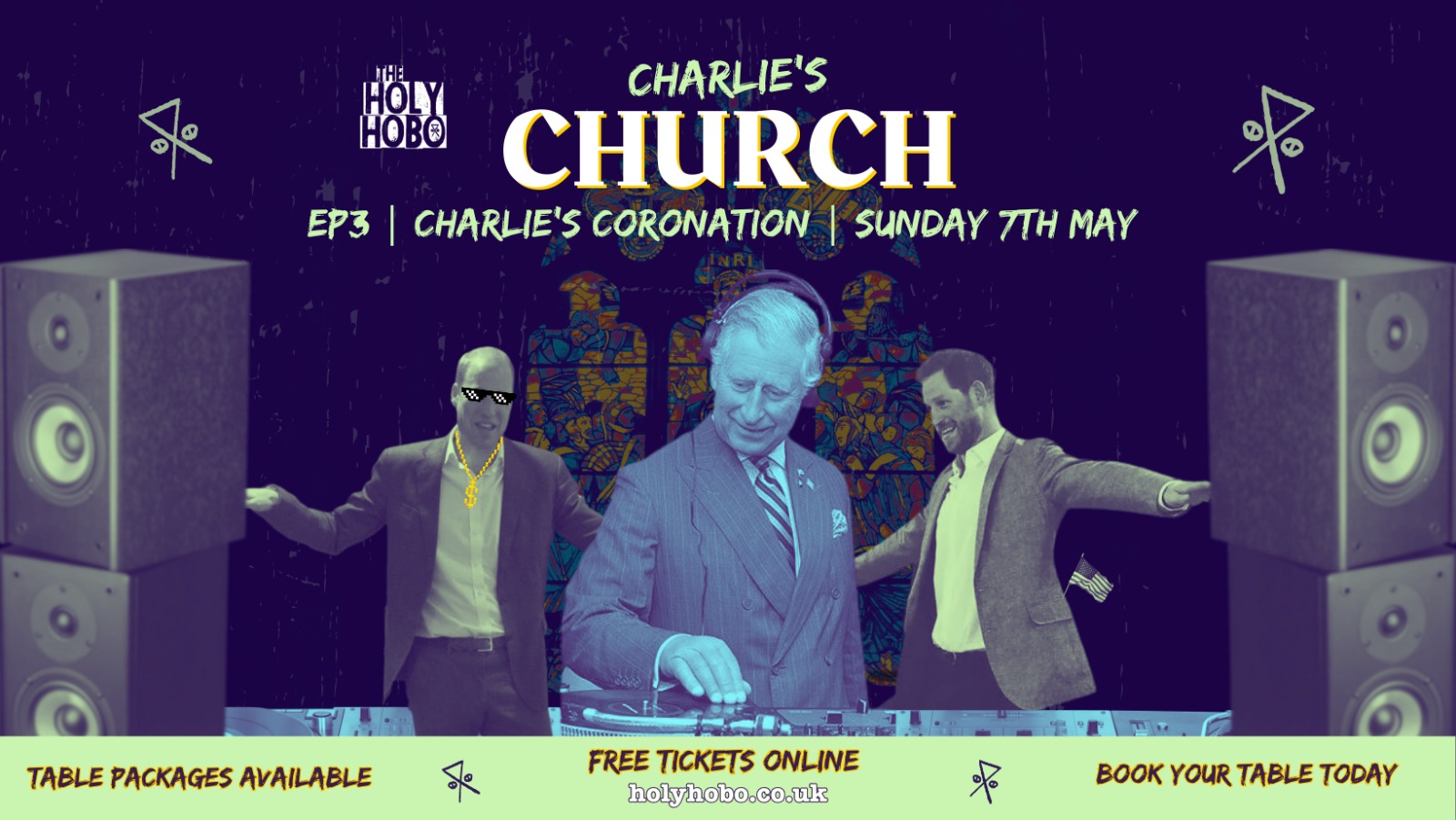 CHURCH Bank Holidays at The Holy Hobo - Episode 3: Charlies Church at ...