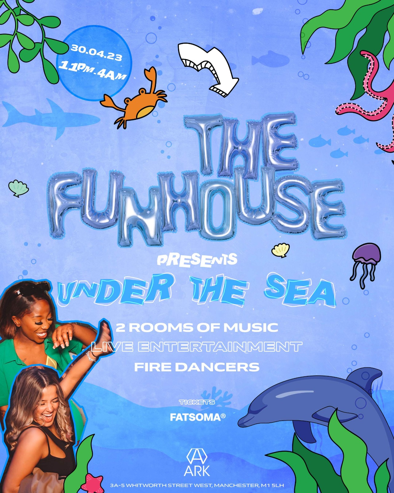 BANK HOLIDAY SPECIAL - 🐙 UNDER THE SEA 🐙 at Ark Manchester, Manchester ...