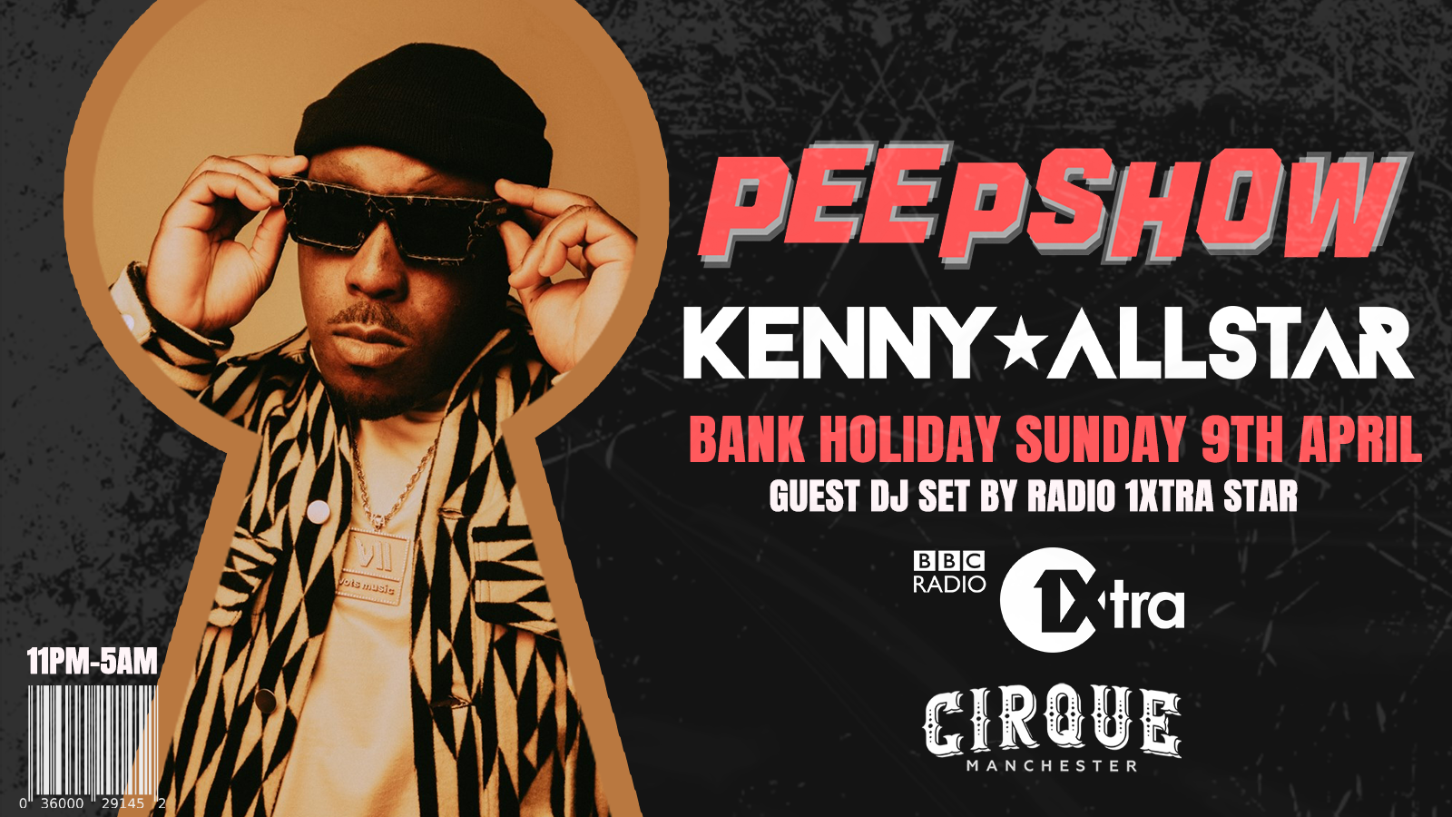 BANK HOLIDAY SUNDAY @ Cirque Manchester 🎤 PRESENTS KENNY ALLSTAR RADIO ...