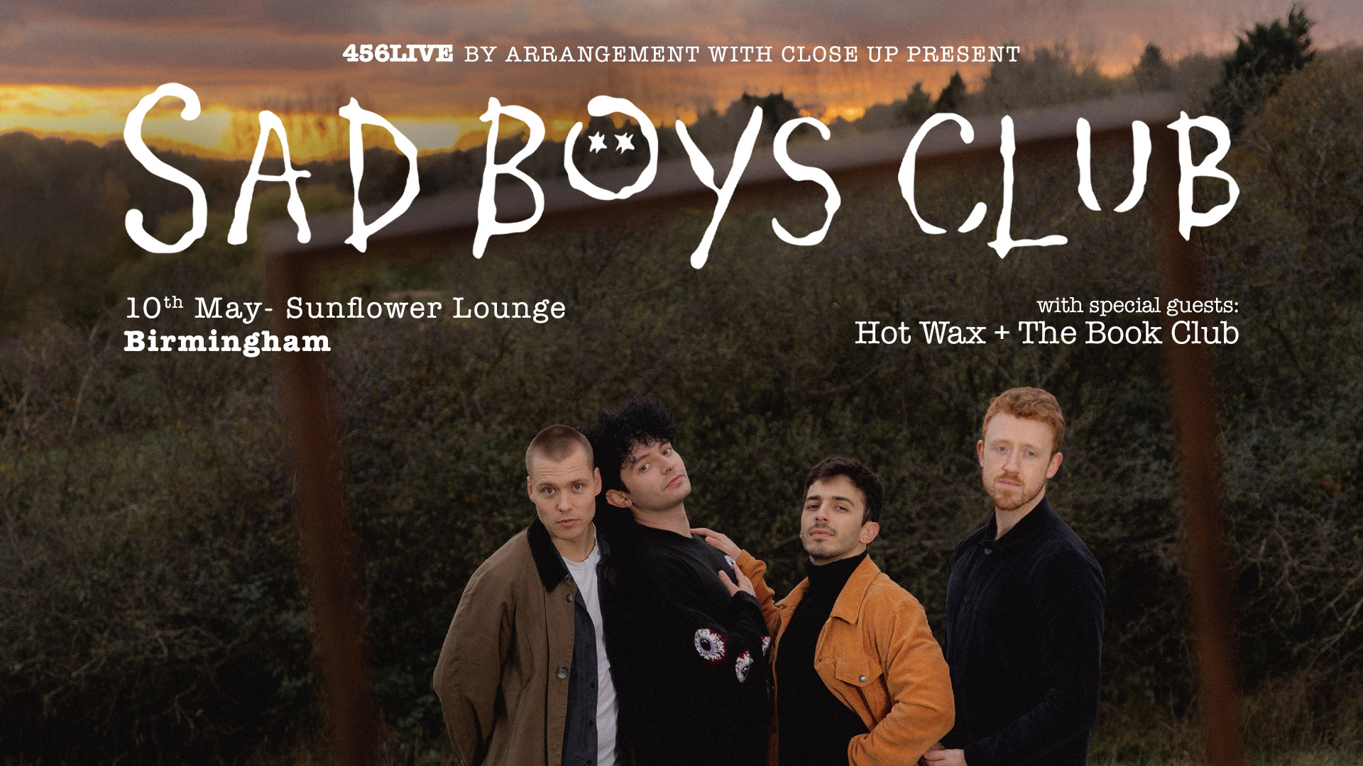Sad Boys Club at The Sunflower Lounge, Birmingham on 10th May 2023 ...